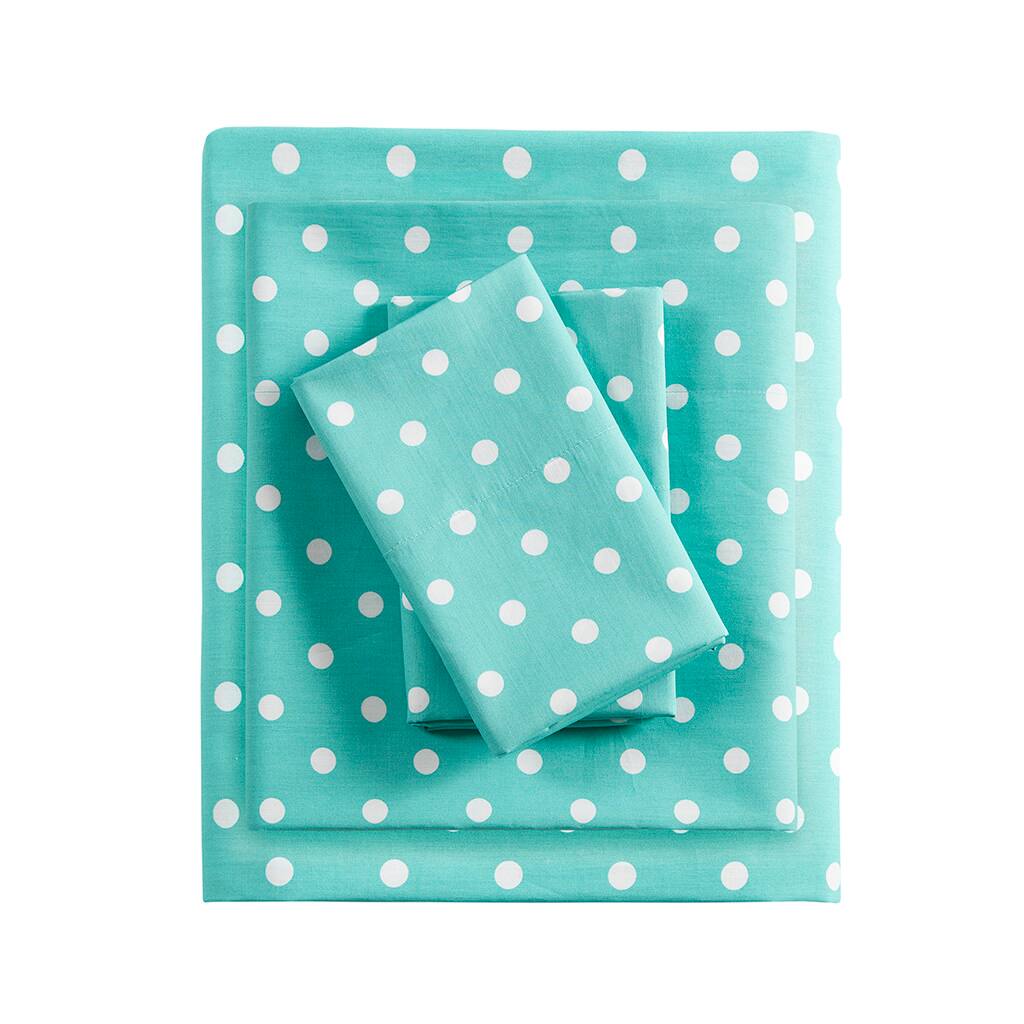 Gracie Mills Bode 100% Cotton Sheet Set for Kids Seafoam 794-02ZM ...