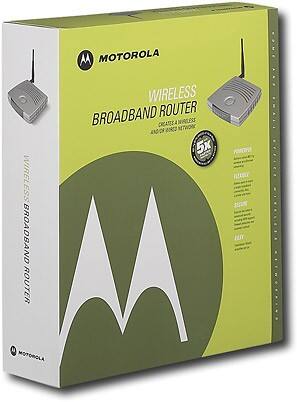 Best Buy: Motorola Wireless-G Broadband Router WR850G