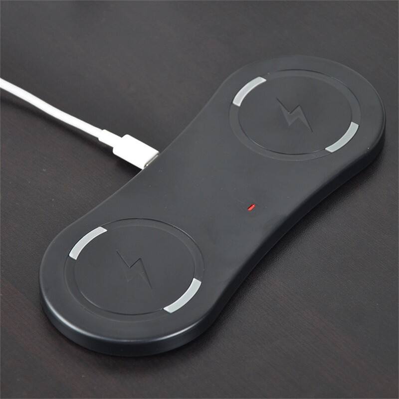 RISOKEYS 2 in 1 Dual 15W Wireless Charger for iPhone 30W Fast Charging ...