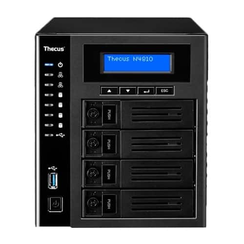 Best Buy: Thecus Technology N4810 4-Bay External Network Storage (NAS ...