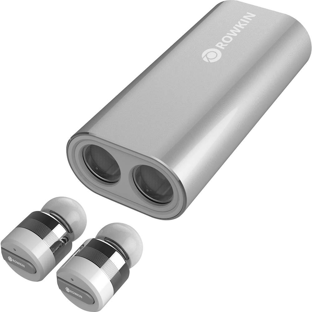 Best Buy: Rowkin Bit Charge Stereo Wireless In-Ear Headphones Silver ...