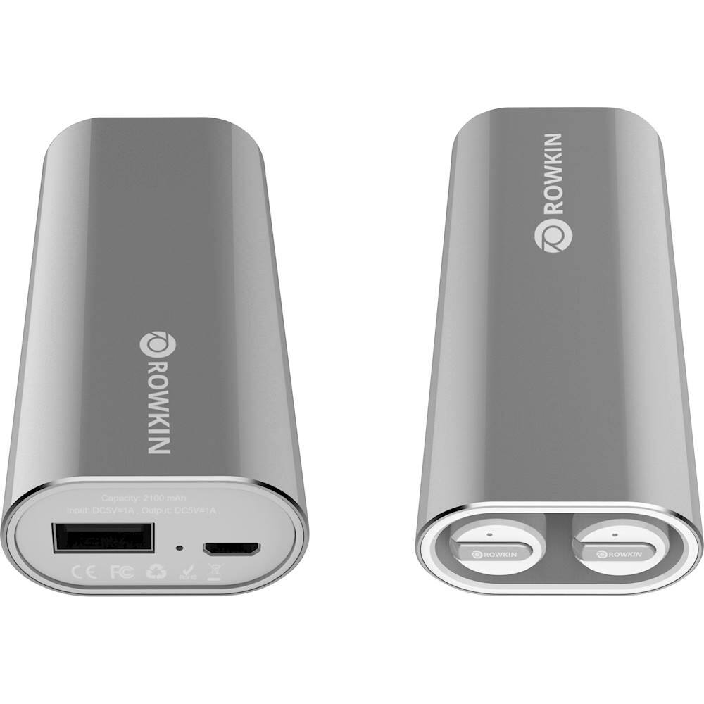 Best Buy: Rowkin Bit Charge Stereo Wireless In-Ear Headphones Silver ...