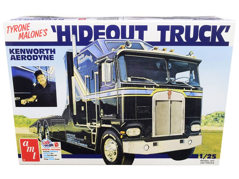 Skill 3 Model Kit Tyrone Malone's Kenworth Aerodyne "Hideout Truck" 1/ ...