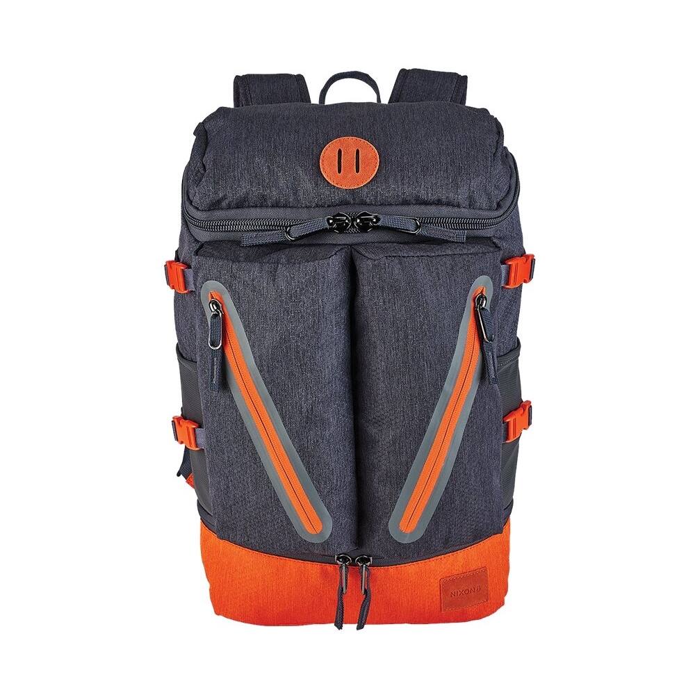 Best Buy: NIXON Scripps Backpack Orange/dark gray C2605-2352-00
