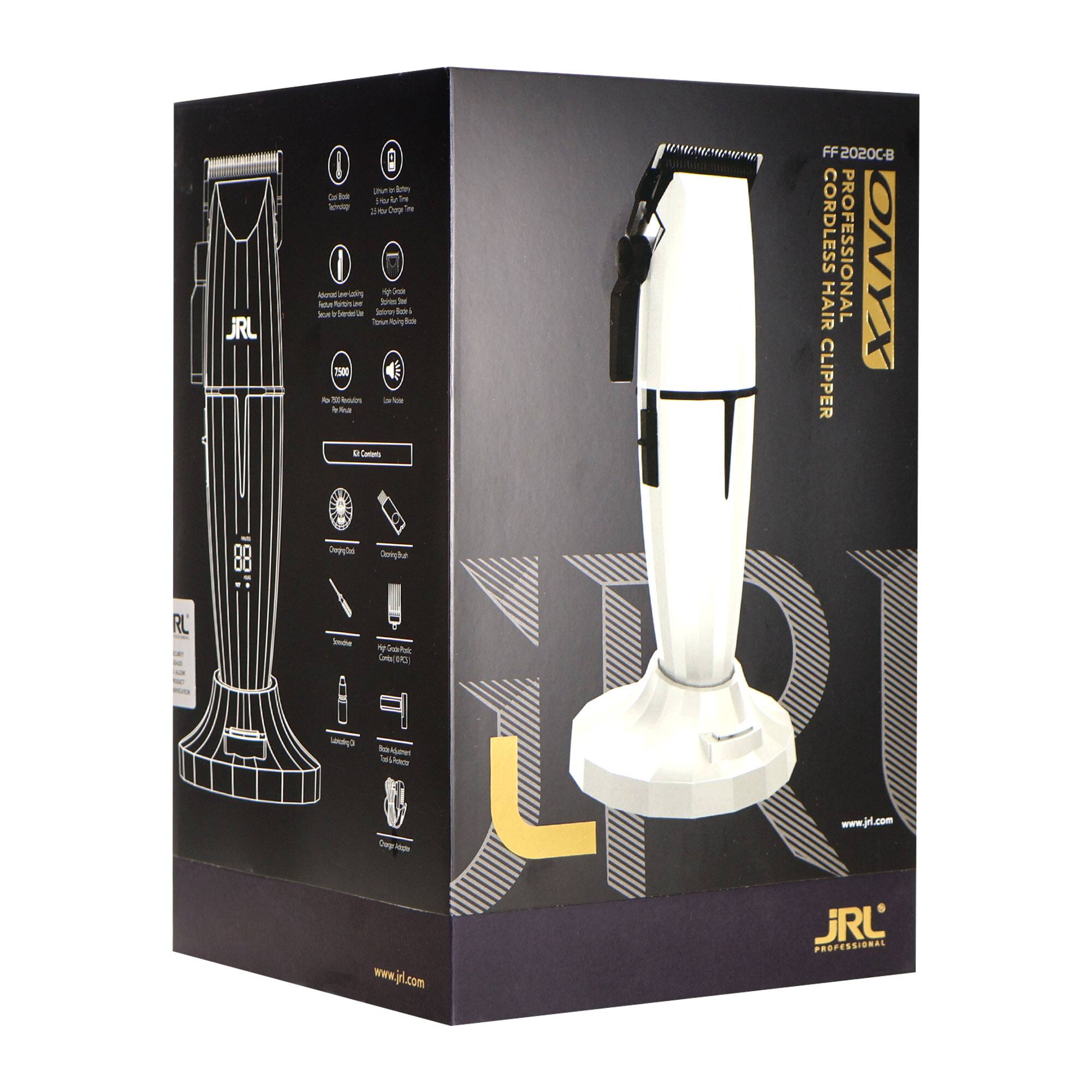 JRL GHOST Professional Cordless Hair Clipper (Dual Voltage) 2020C B W White FF2020C-W - Best Buy