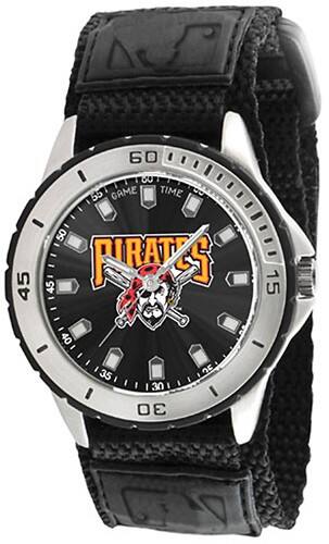 Best Buy: Game Time Veteran Series Pittsburgh Pirates Watch Black MLB ...