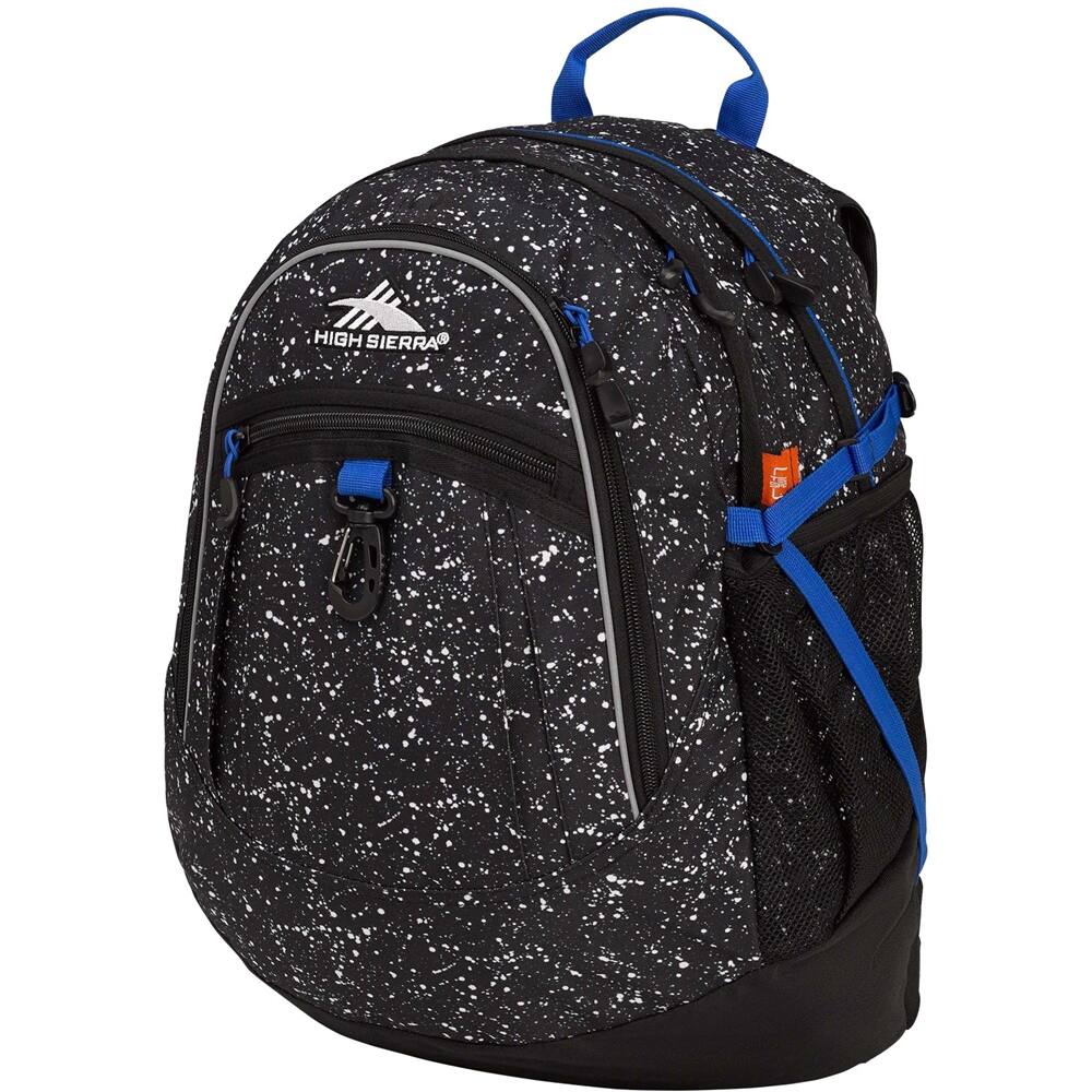 High Sierra FAT BOY Backpack Black/vivid blue/speckle 64020-5887 - Best Buy