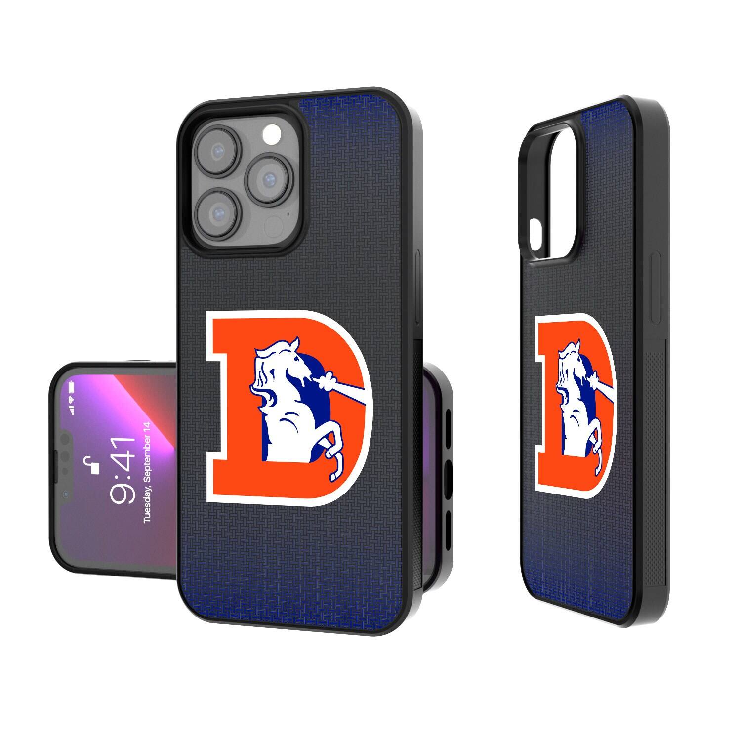 Keyscaper NFL Denver Broncos Linen Logo iPhone Bump Case 16 Pro Max ...