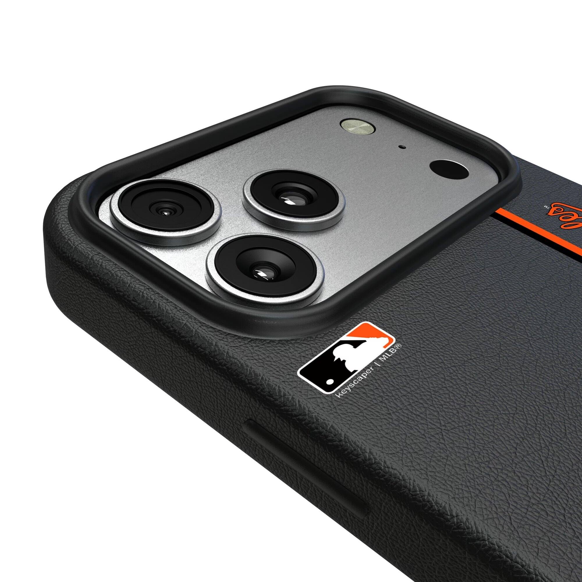 Keyscaper MLB Baltimore Orioles iPhone Magnetic Bump Case 15 Black ...