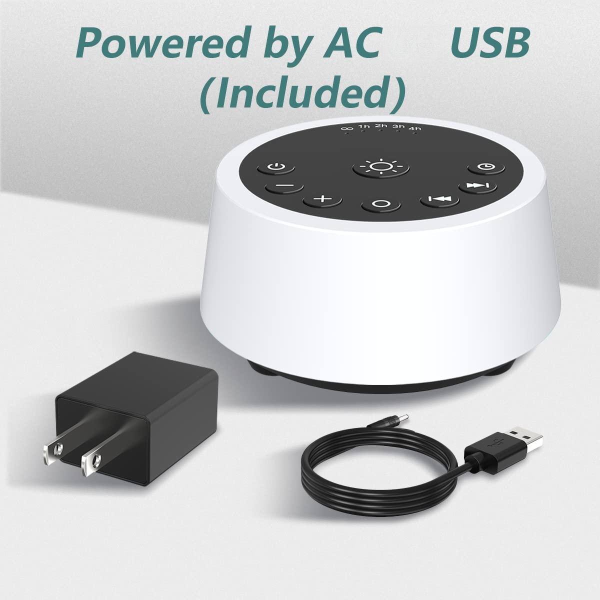 Cozy Serene Night Light Light Sound Machines With 10 Colors Night Light ...