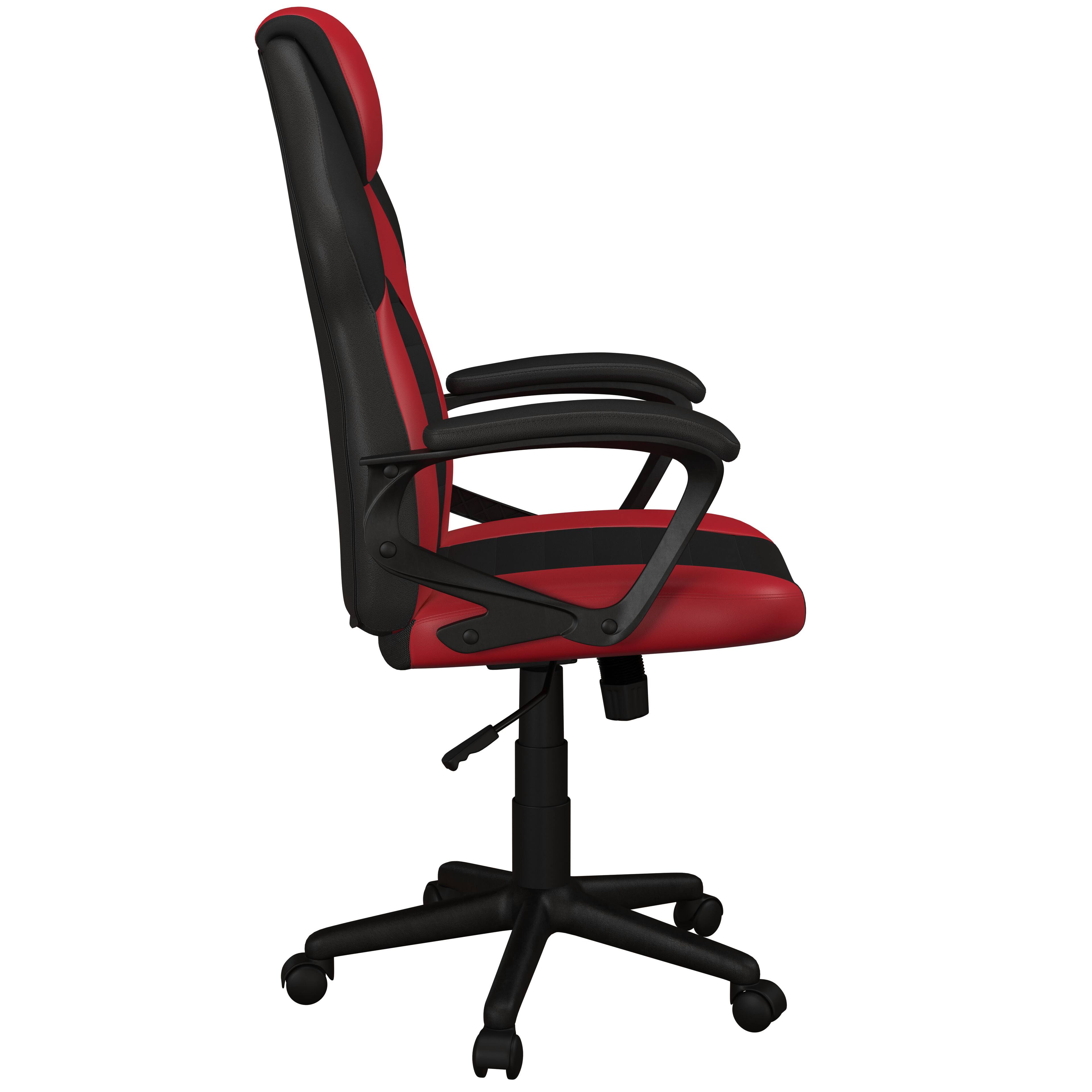 Customer Reviews: Lifestyle Solutions Ollie Gaming Chair Red LSOMAP1028 ...