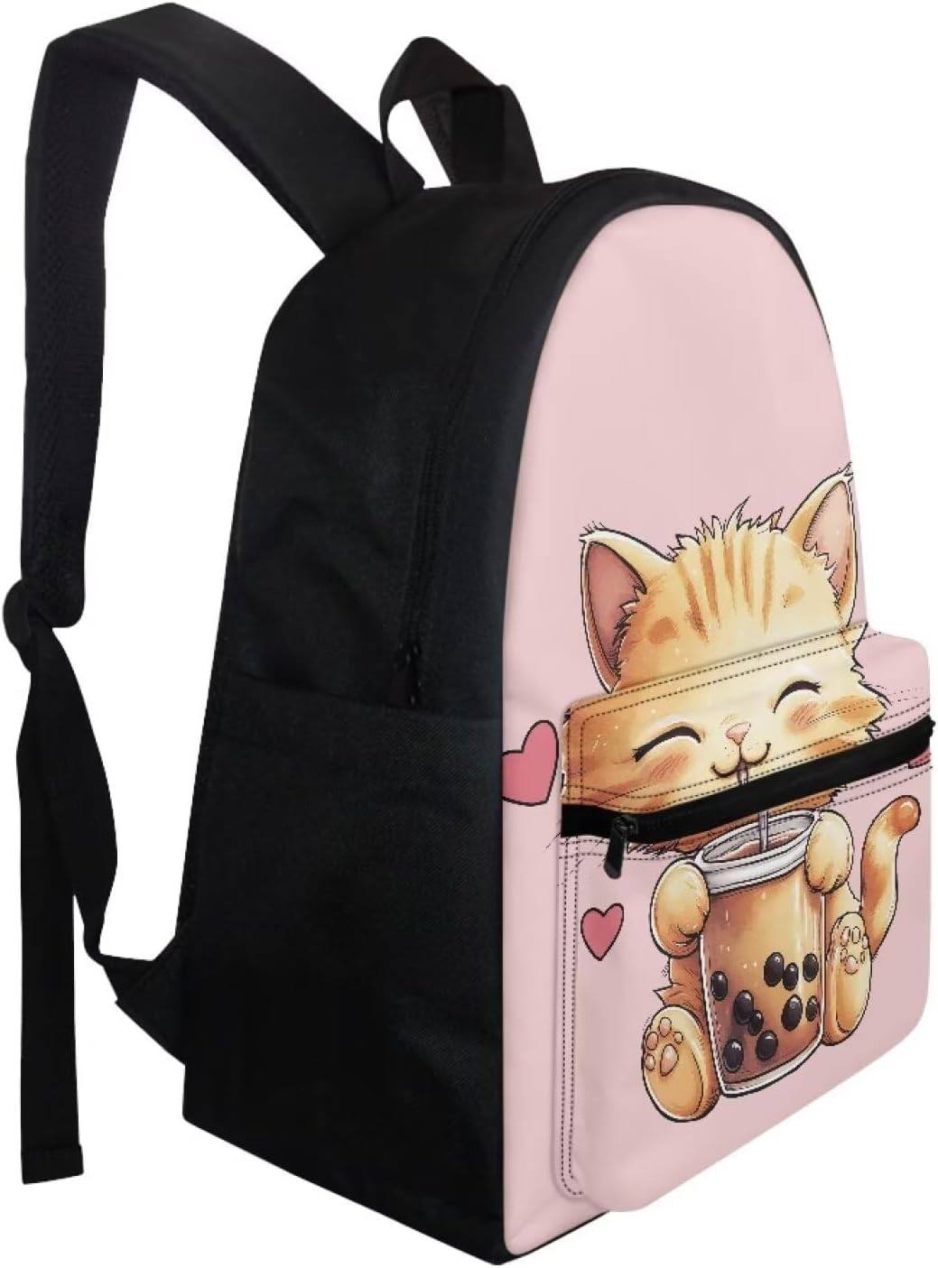 Live At Space DESIGNS Kids Travel School Backpack Shoulder Girls White ...