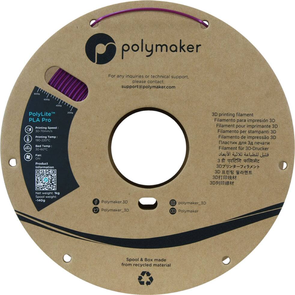 Polymaker PLA Pro Filament Metallic Magenta PA07052 - Best Buy