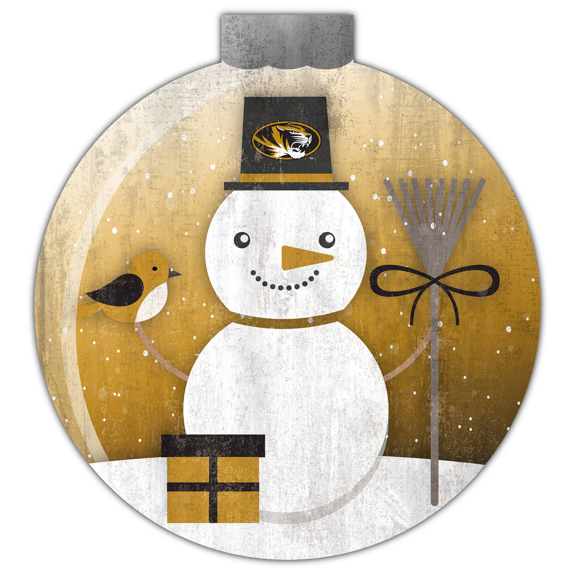 Fan Creations Missouri Tigers 12'' Snow Globe Wall Art Multicolor ...