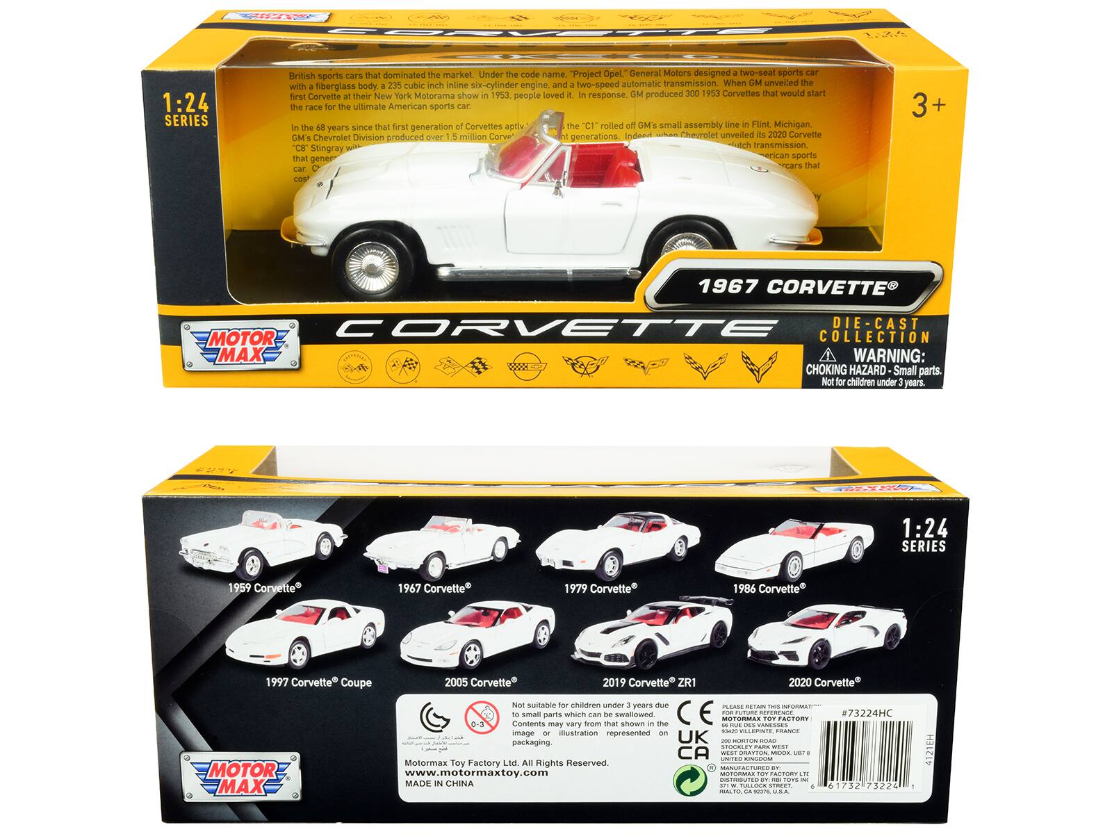 1967 Chevrolet Corvette C2 Convertible /Red Interior History of ...