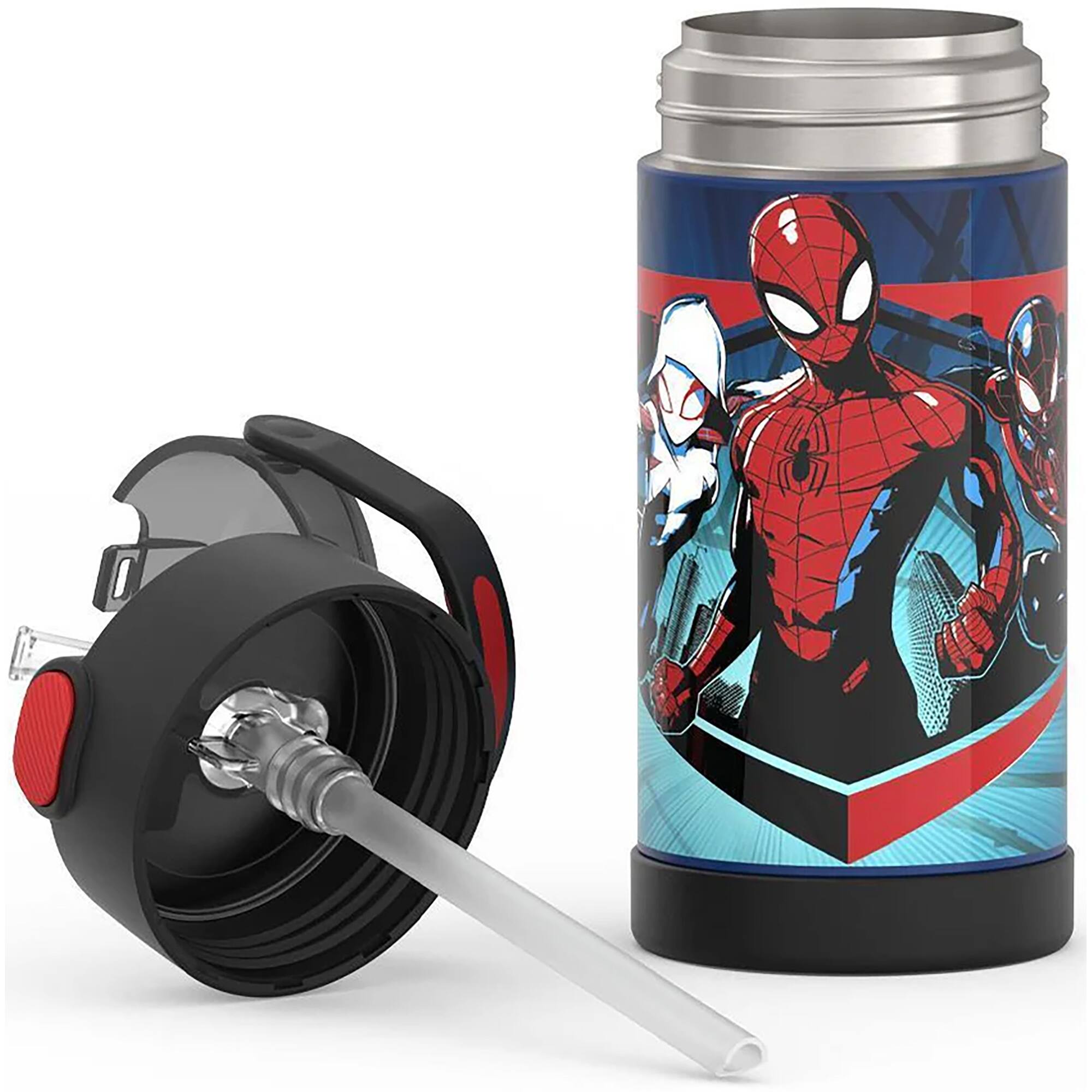 Thermos 12 oz. Kid's Funtainer Insulated Water Bottle Spider Man THMF401 - Best Buy