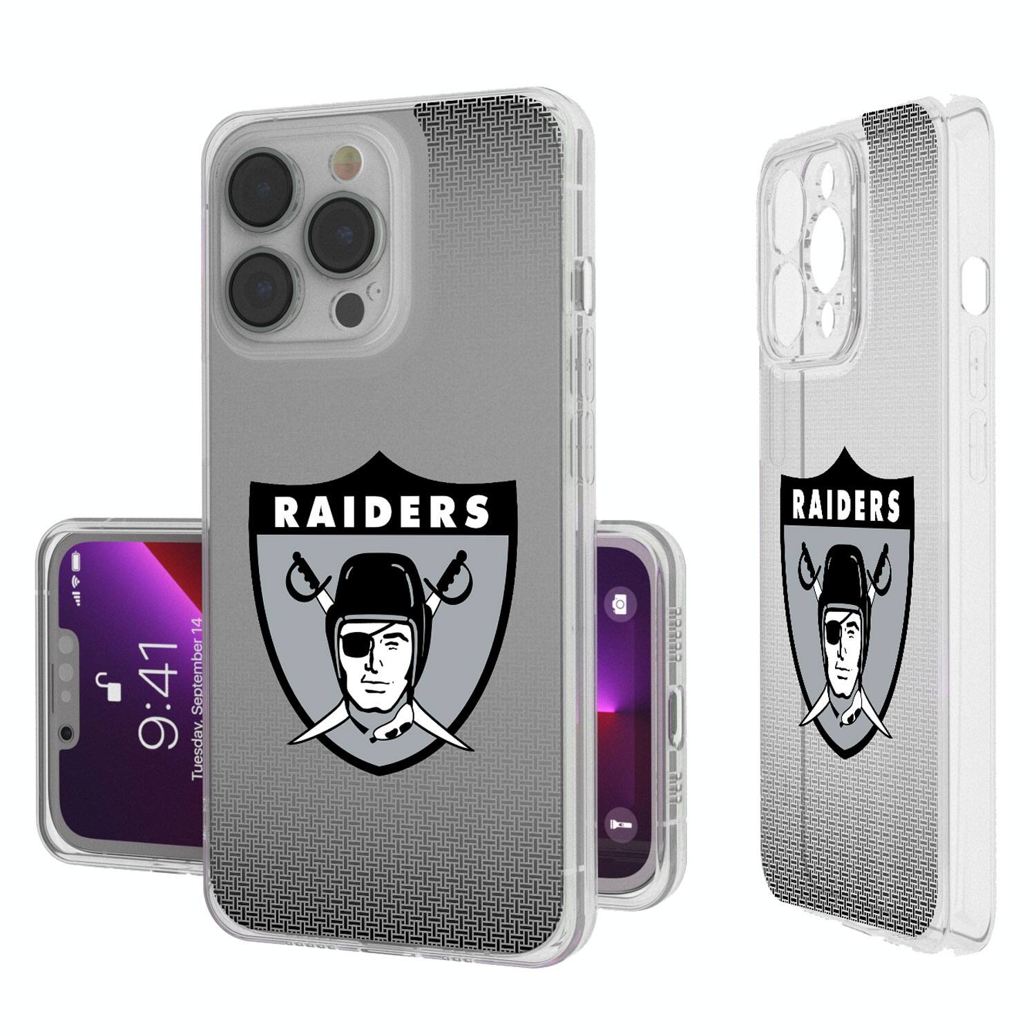 Keyscaper Gridiron Classic Teams Oakland Raiders Linen Logo iPhone ...