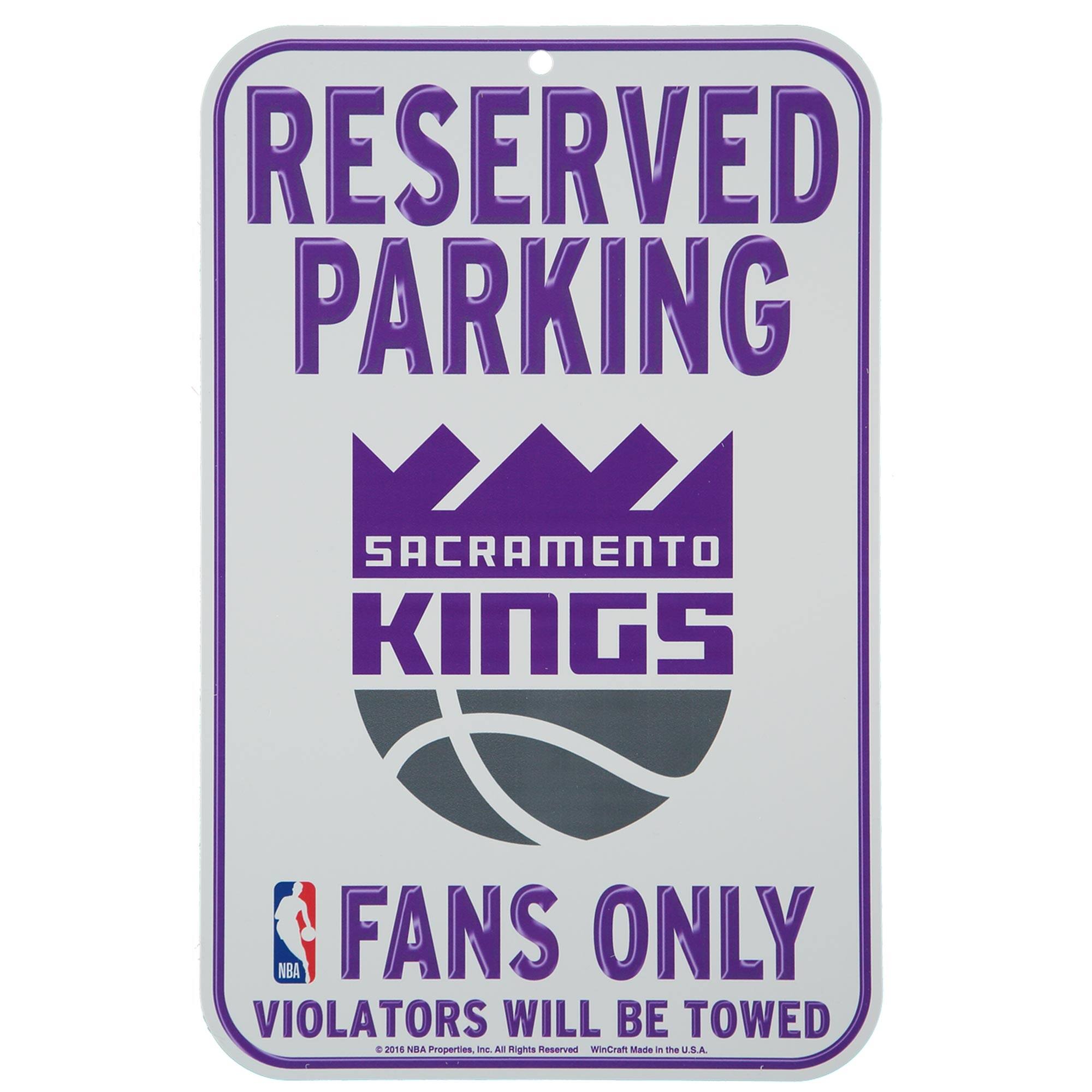 WinCraft Sacramento Kings 11" x 17" Indoor/Outdoor Sign Multicolor ...