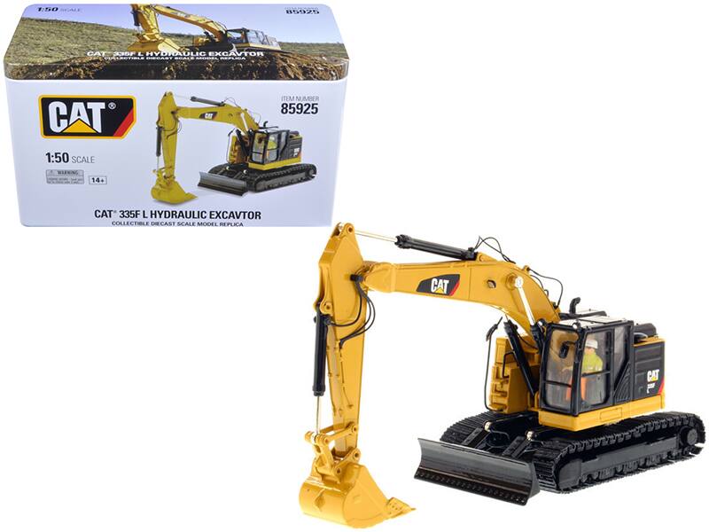 CAT Caterpillar 335F LCR with Operator "High Line Series" 1/50 Diecast ...