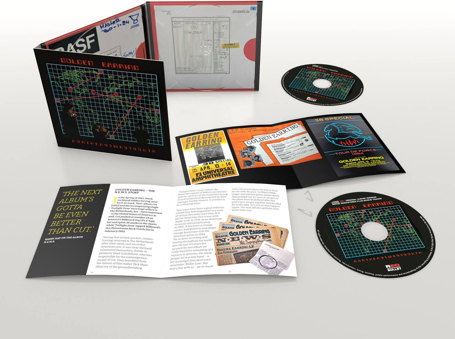 Golden Earring N.E.W.S. Remastered & Expanded COMPACT DISCS [CD] - Best Buy