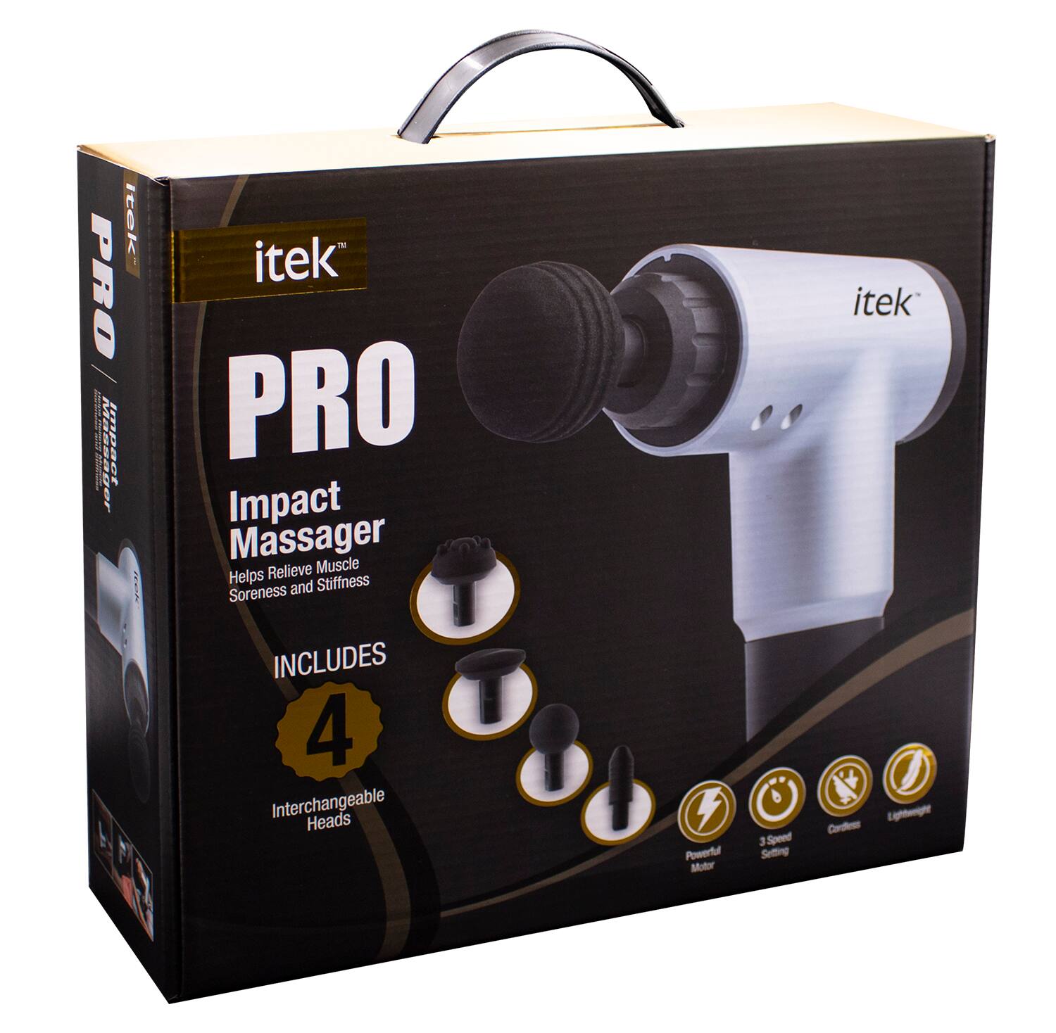 Customer Reviews: NuvoMed iTek Pro Impact Massager Gray IG-2/1747 ...