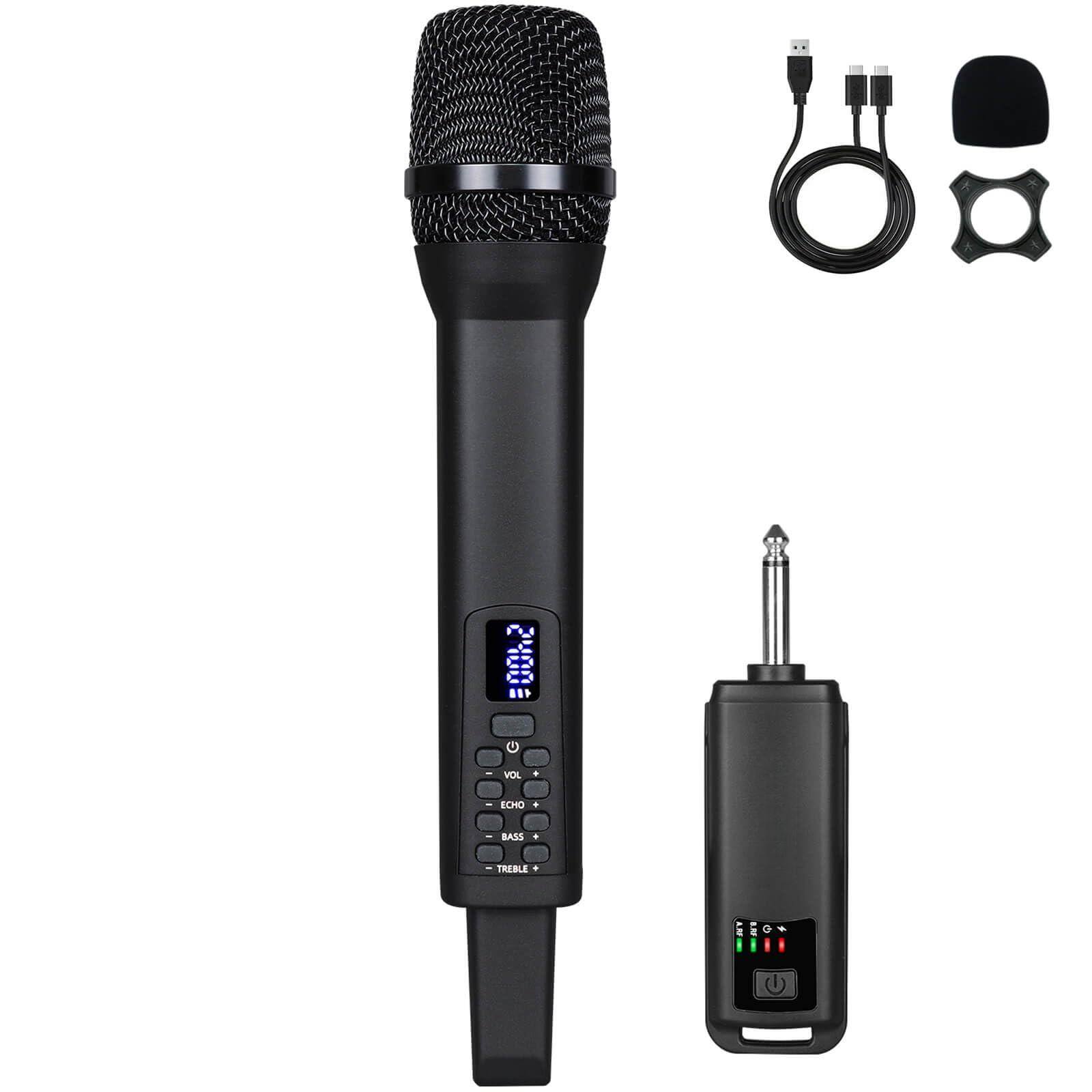 Reds Spade Dual rechargeable microphones handheld cordless mics system ...