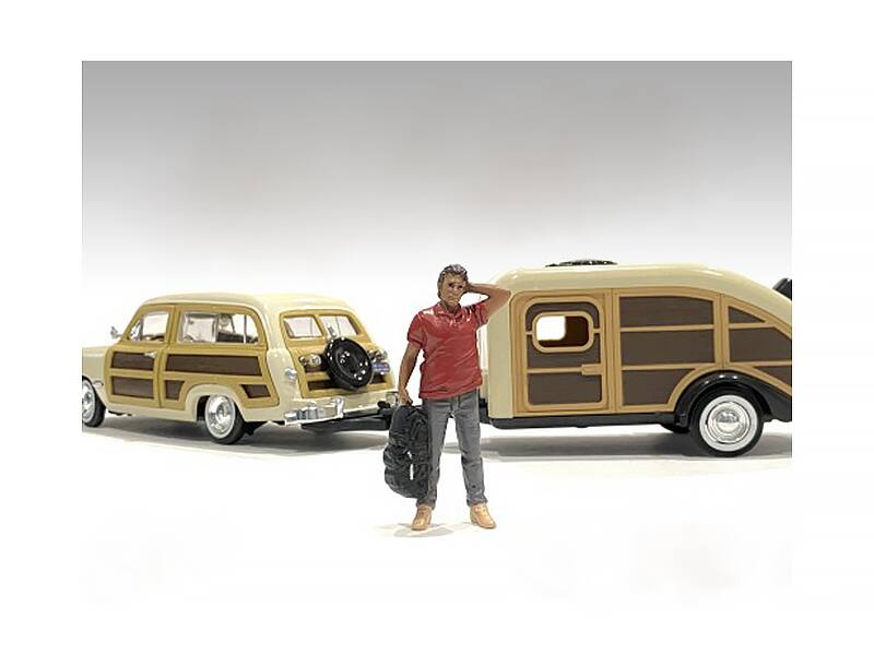 "Campers" Figure 4 for 1/24 Scale Models by American Diorama Multi ...