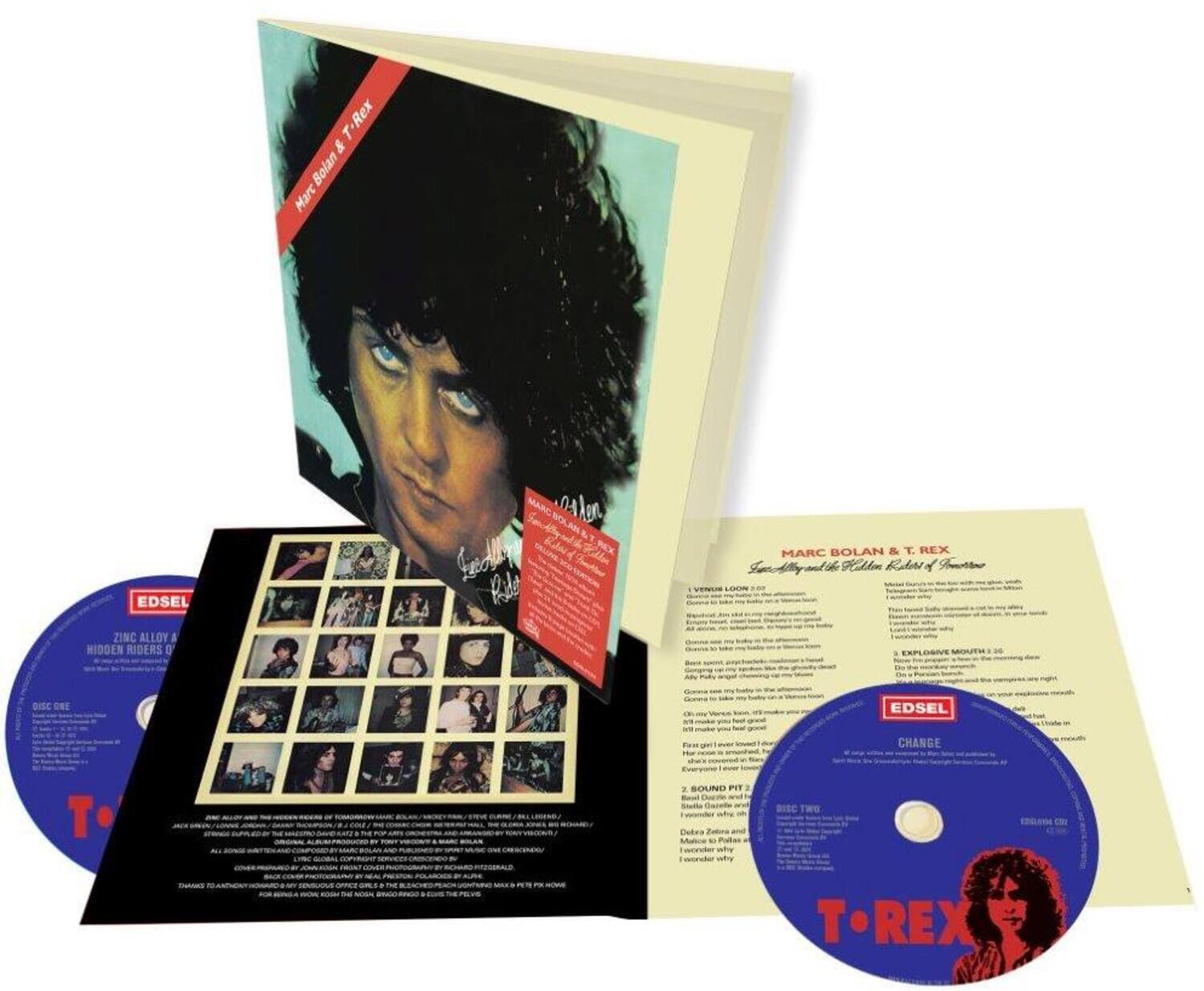 T.Rex Zinc Alloy Deluxe Gatefold 2CD Set COMPACT DISCS - Best Buy