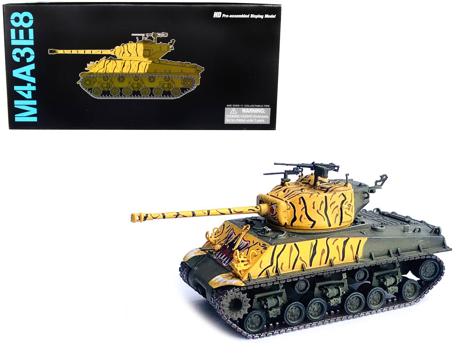 Dragon Models United States M4A3E8 Sherman Tiger Face Tank 24th ...