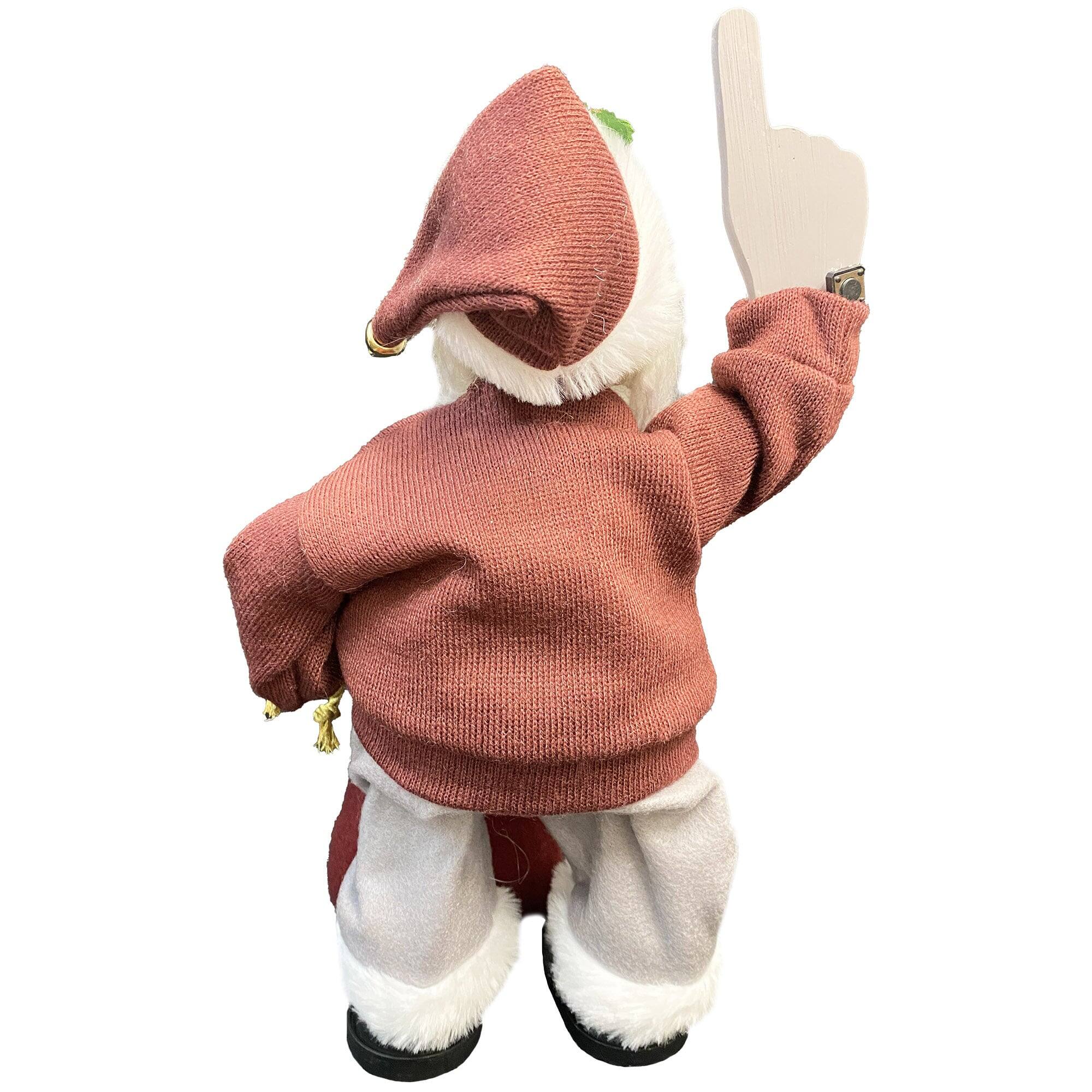 Santa's Workshop Mississippi State Bulldogs 12" Animated Musical Santa ...