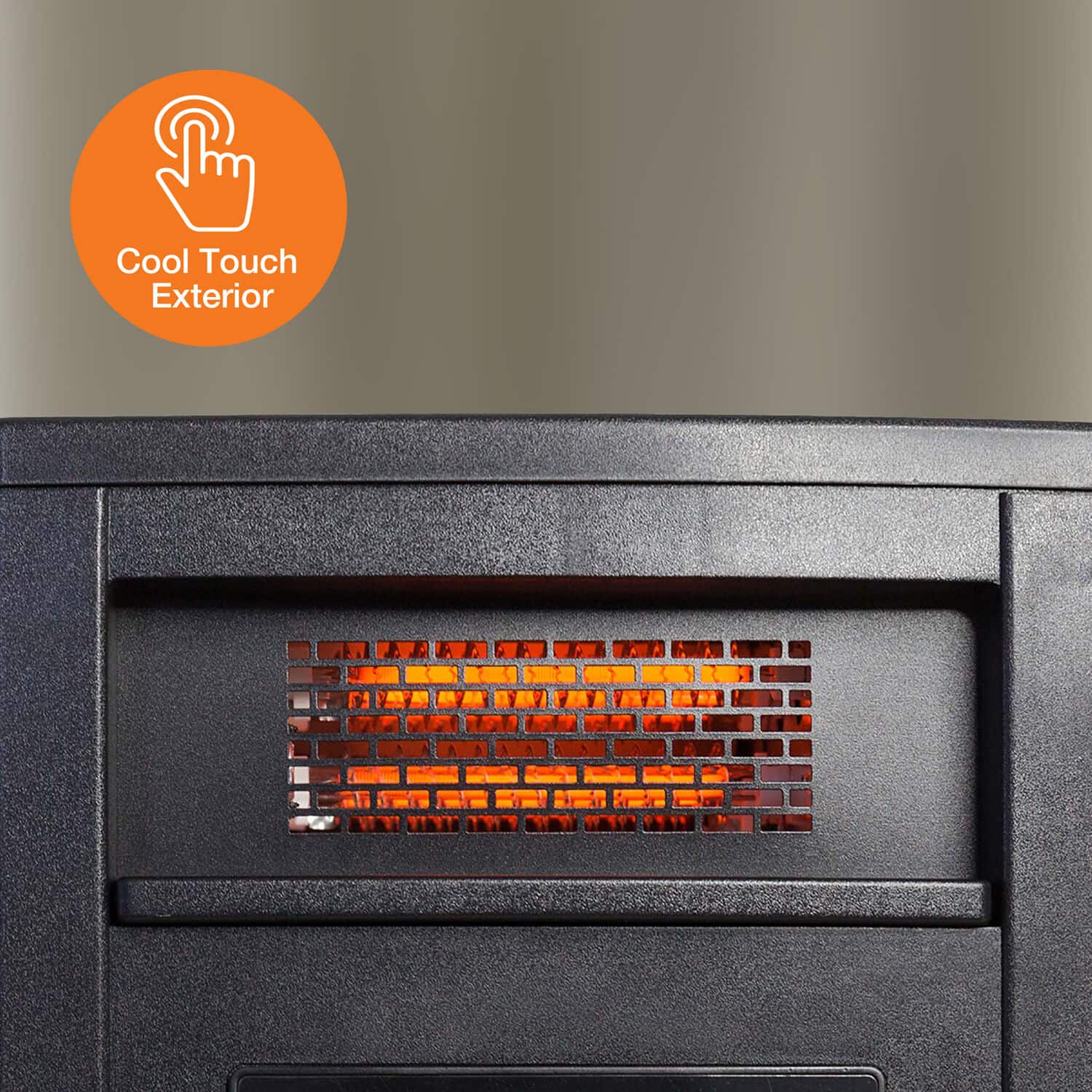 Customer Reviews: Lifesmart 6-Wrapped Element Infrared Heater Black ...