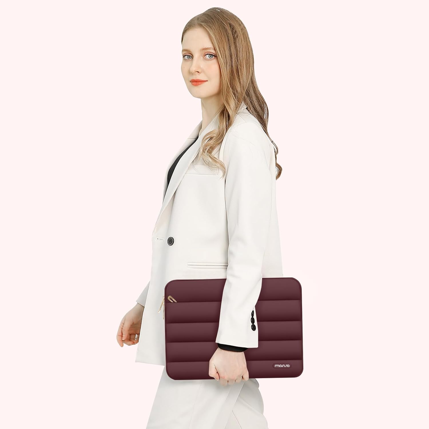 mosiso Puffy Laptop Sleeve 13 13.3 inch for MacBook Air 13 13.6 M4 M3 ...