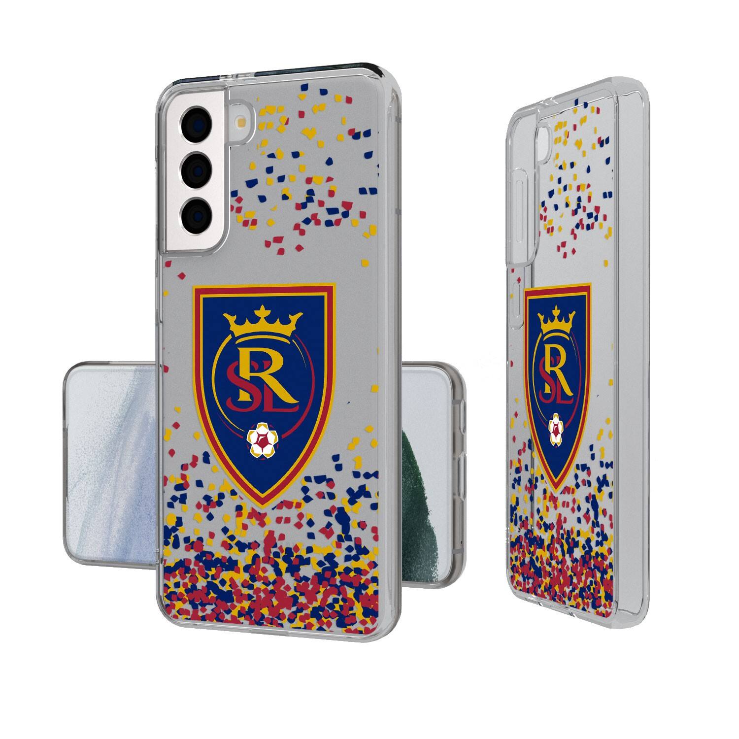 Keyscaper MLS Real Salt Lake Galaxy Confetti Clear Case S22 Multicolor ...