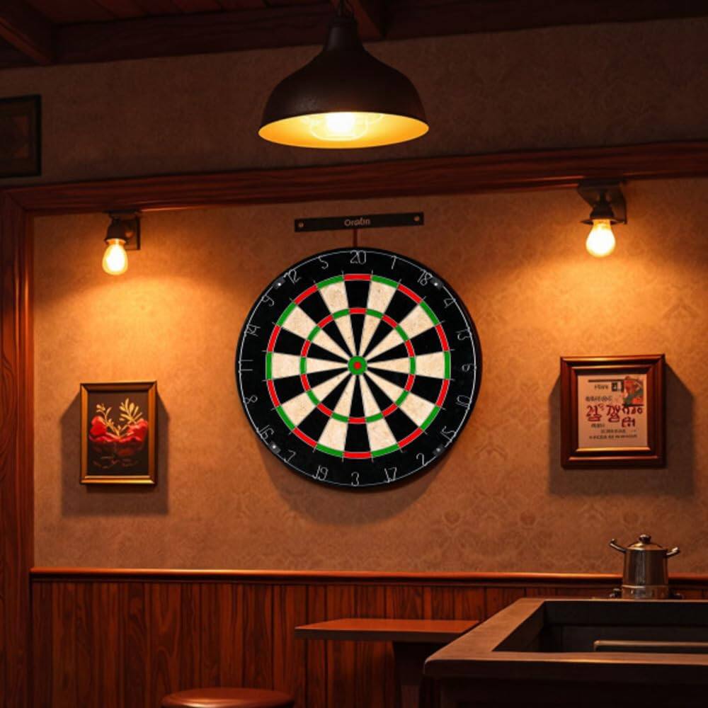 Skar Audio Bristle Dart Board Tournament Sized Indoor Hanging Number ...