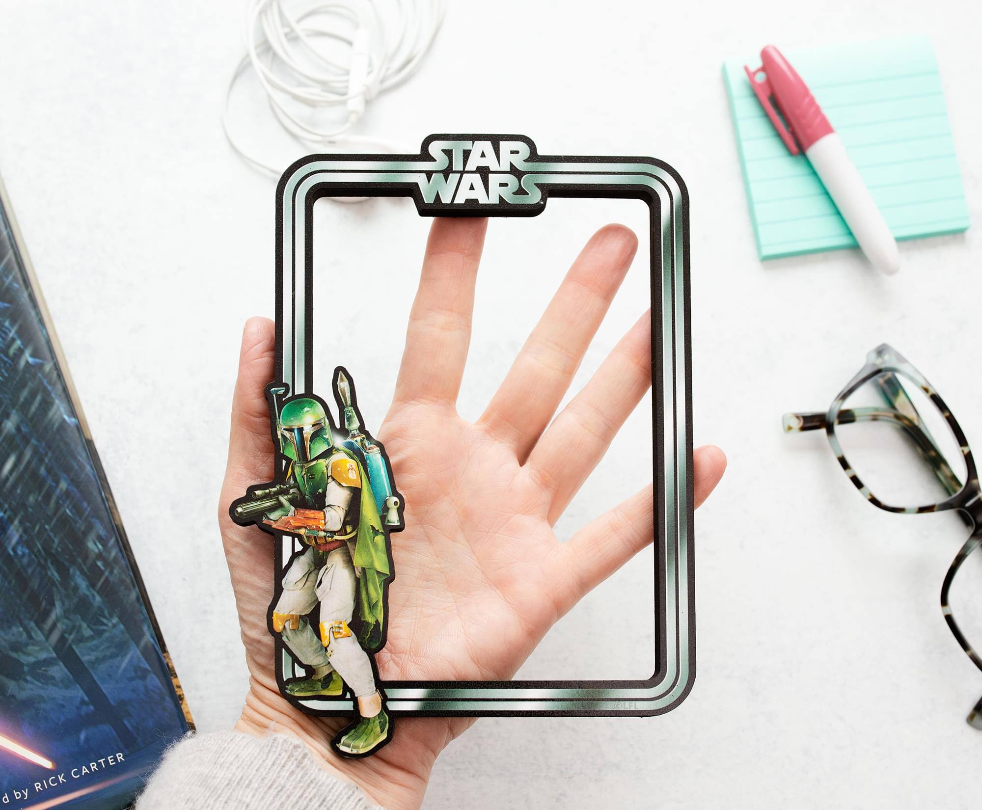 Star Wars Boba Fett MEGA Funky Chunky Magnet Frame | Toynk Exclusive ...