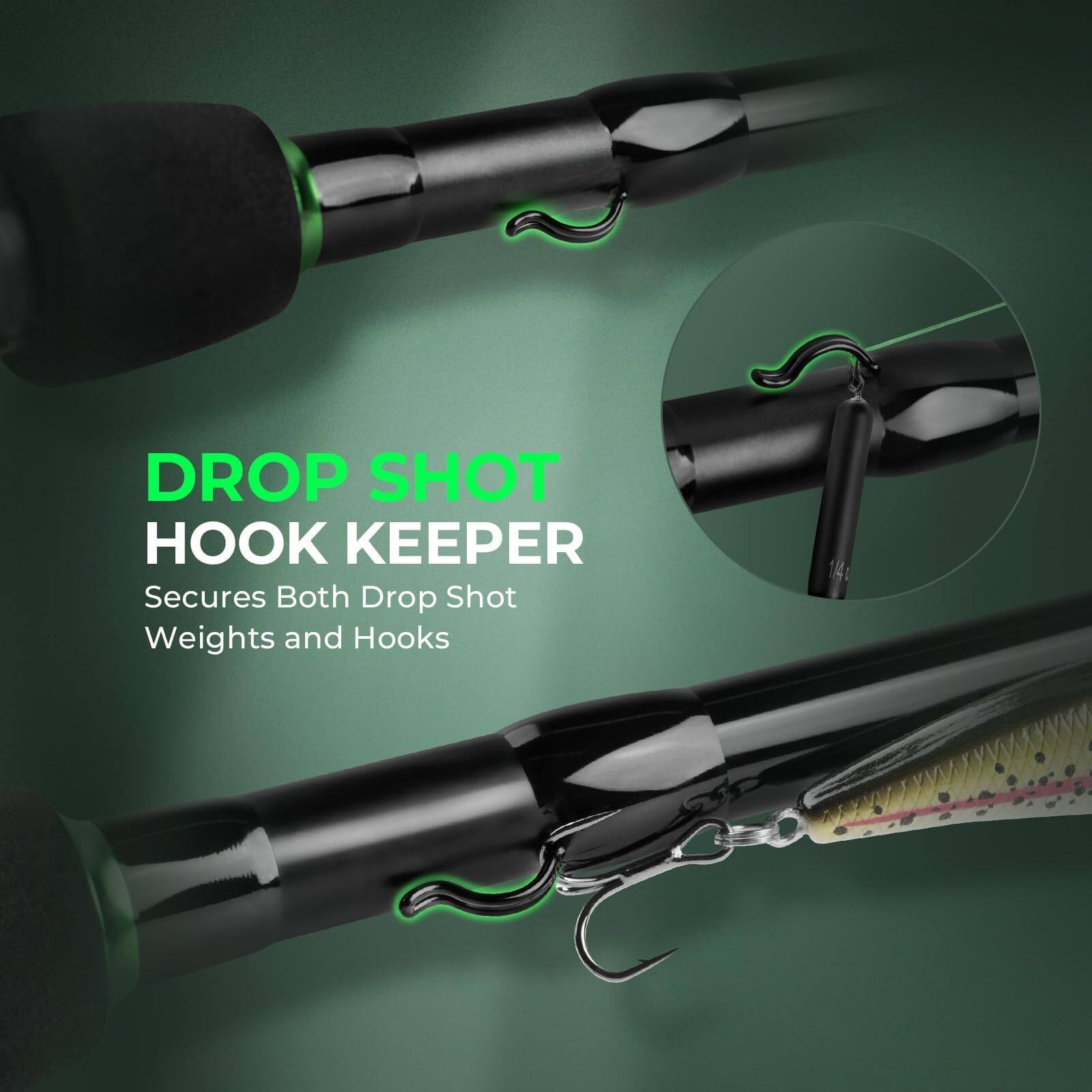 NICHOLAS KLEIN Zephyr Dual Tip Fishing Rod Lightweight Kastflex Im6 ...