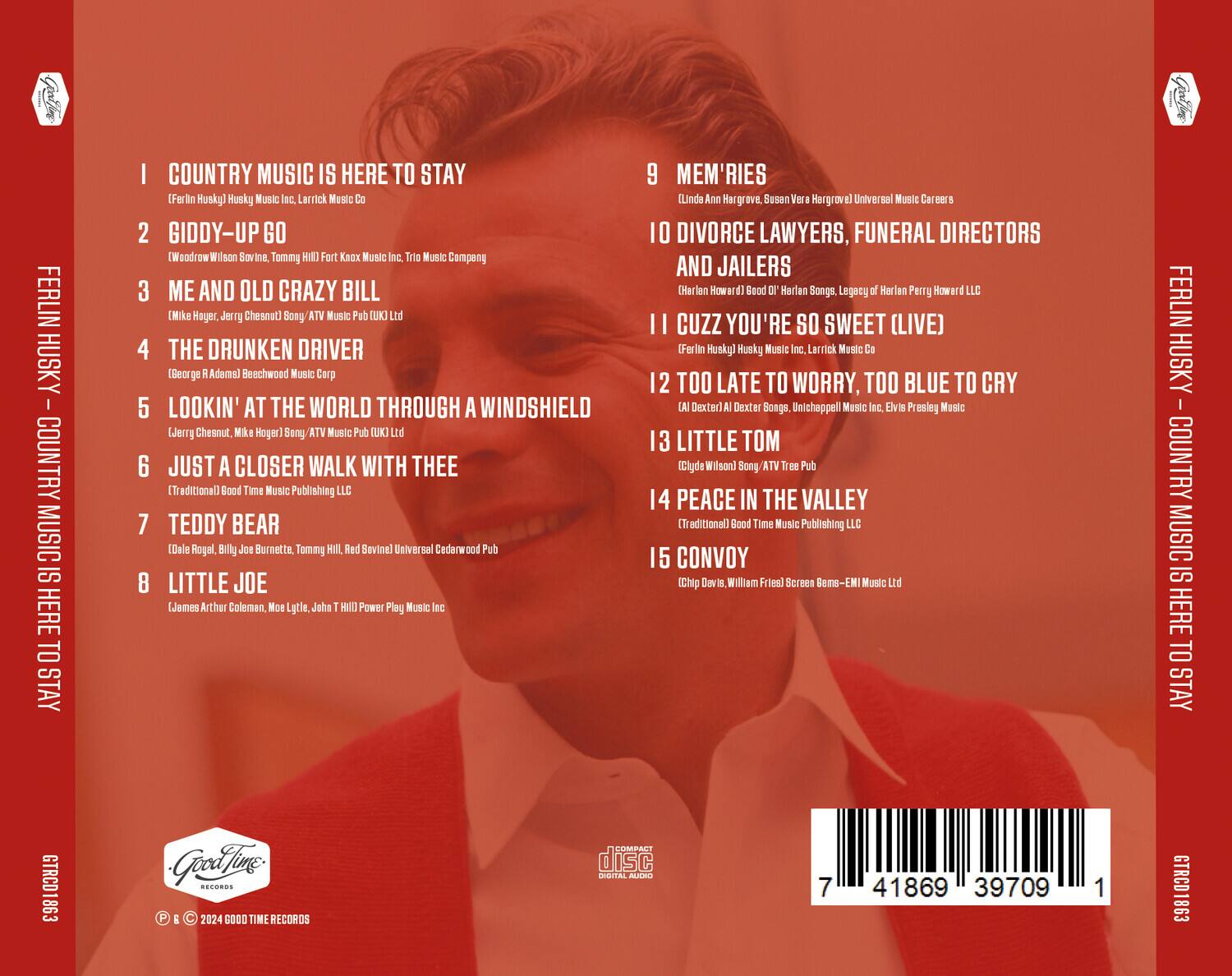 Ferlin Husky Country Music is Here to Stay COMPACT DISCS [CD] - Best Buy