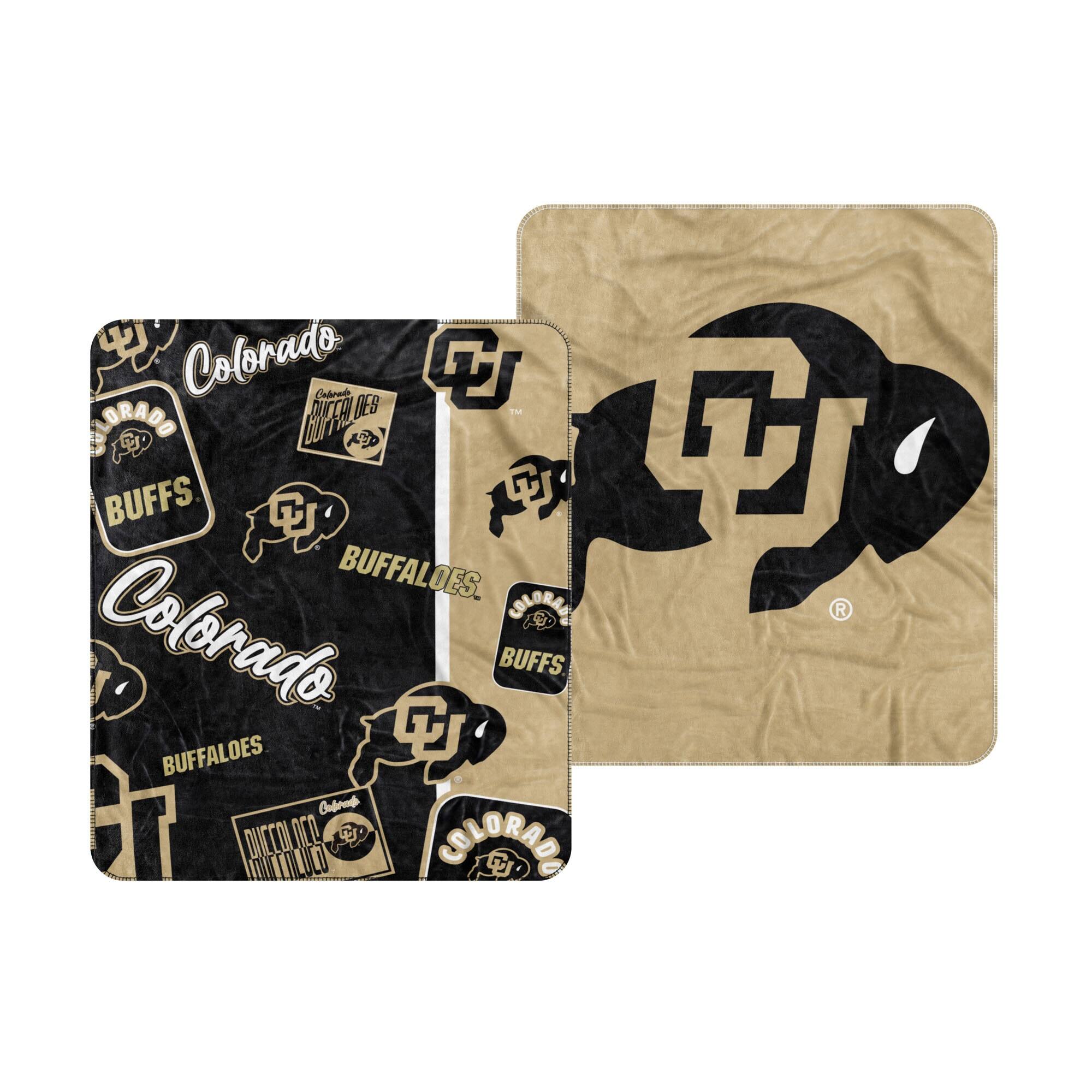 Logo Brands Colorado Buffaloes 50 x 60 Dream Weave Throw Blanket Black ...