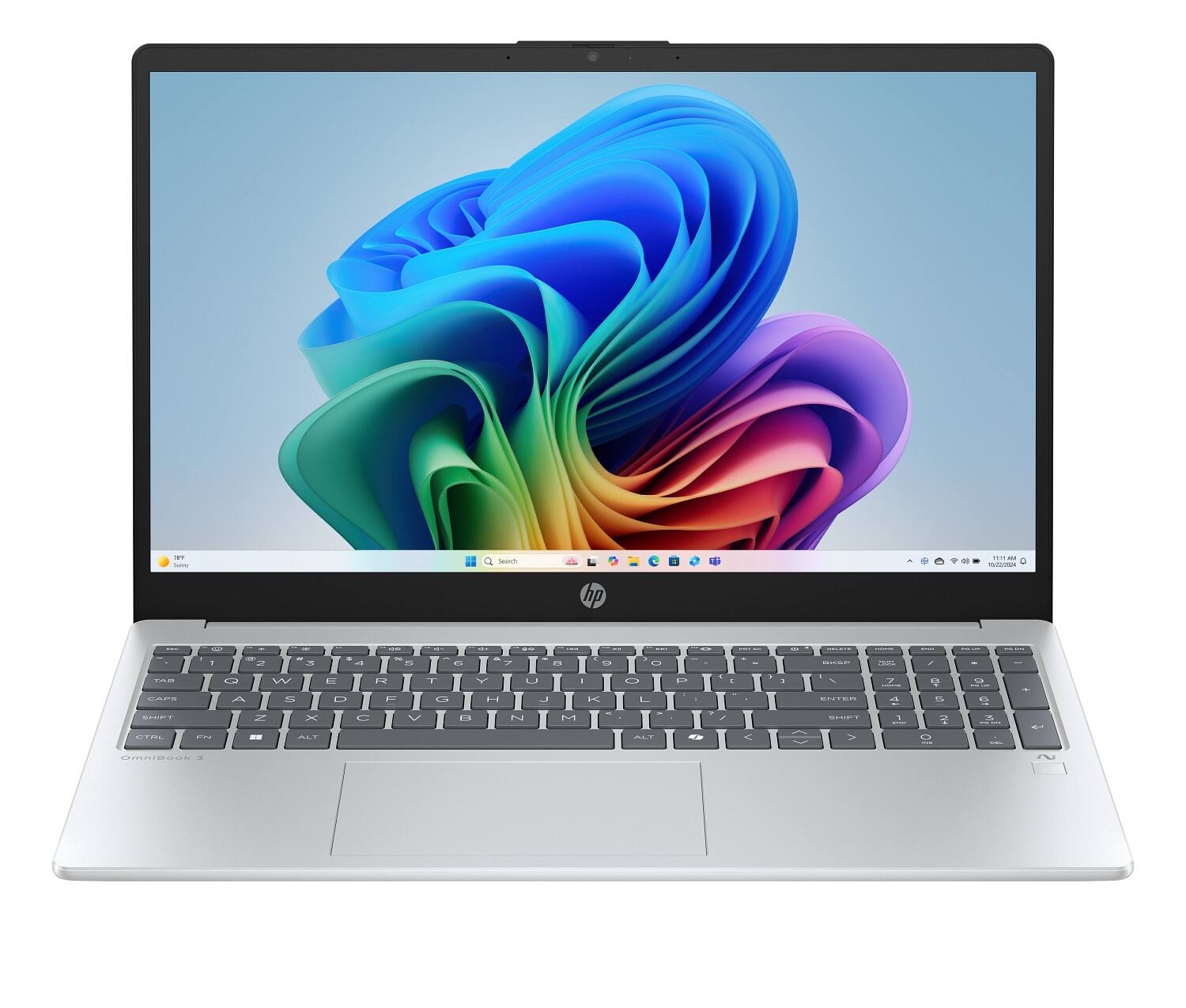 HP OmniBook 3 Laptop Computer 15.6" FHD Touch Screen AMD Ryzen AI 7 16 ...