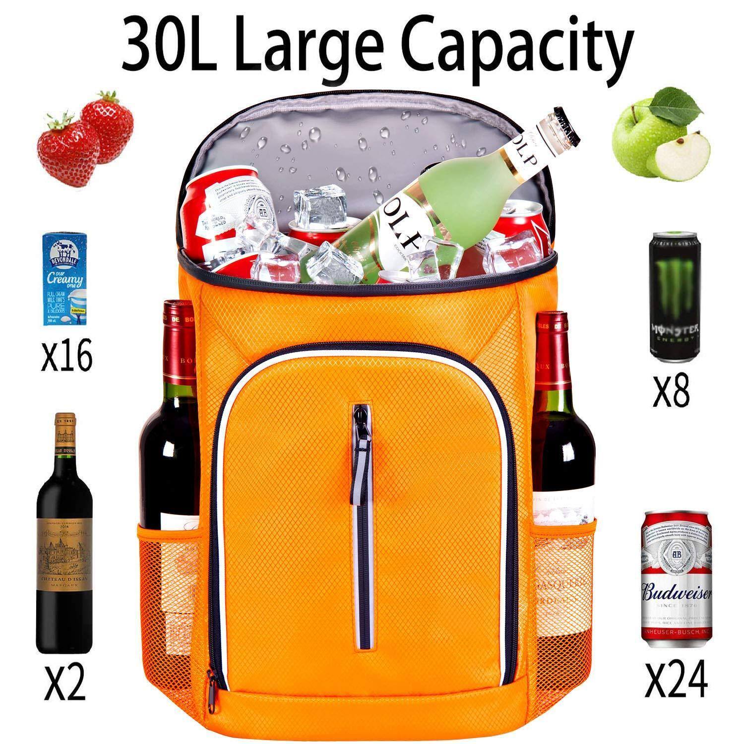 Live At Space Soft Cooler Backpack Insulated Waterproof Bag Leak Proof ...