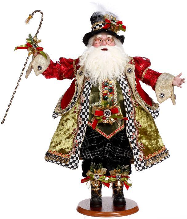 Mark Roberts Christmas Santa In The City 25.5" Green 35726266 - Best Buy