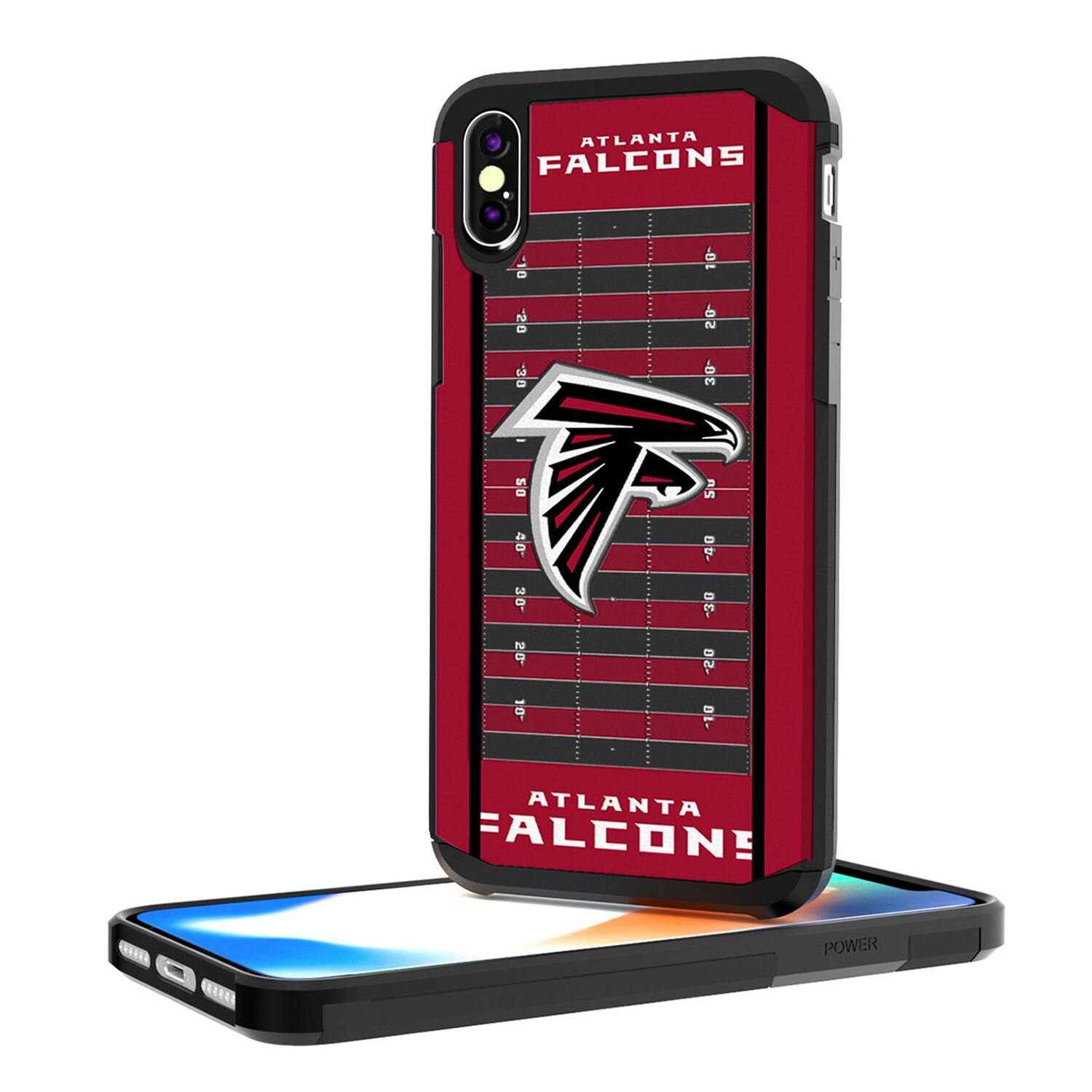 Keyscaper NFL Atlanta Falcons iPhone Rugged Field Design Case 16 Pro ...