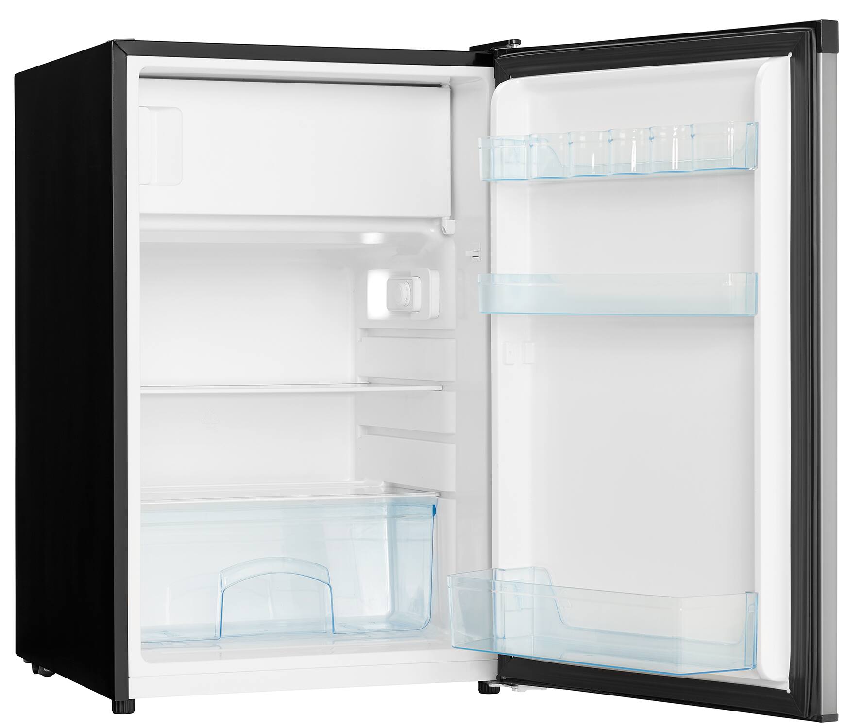 Danby 4.5 cu. ft. Compact Fridge with True Freezer Stainless Steel ...