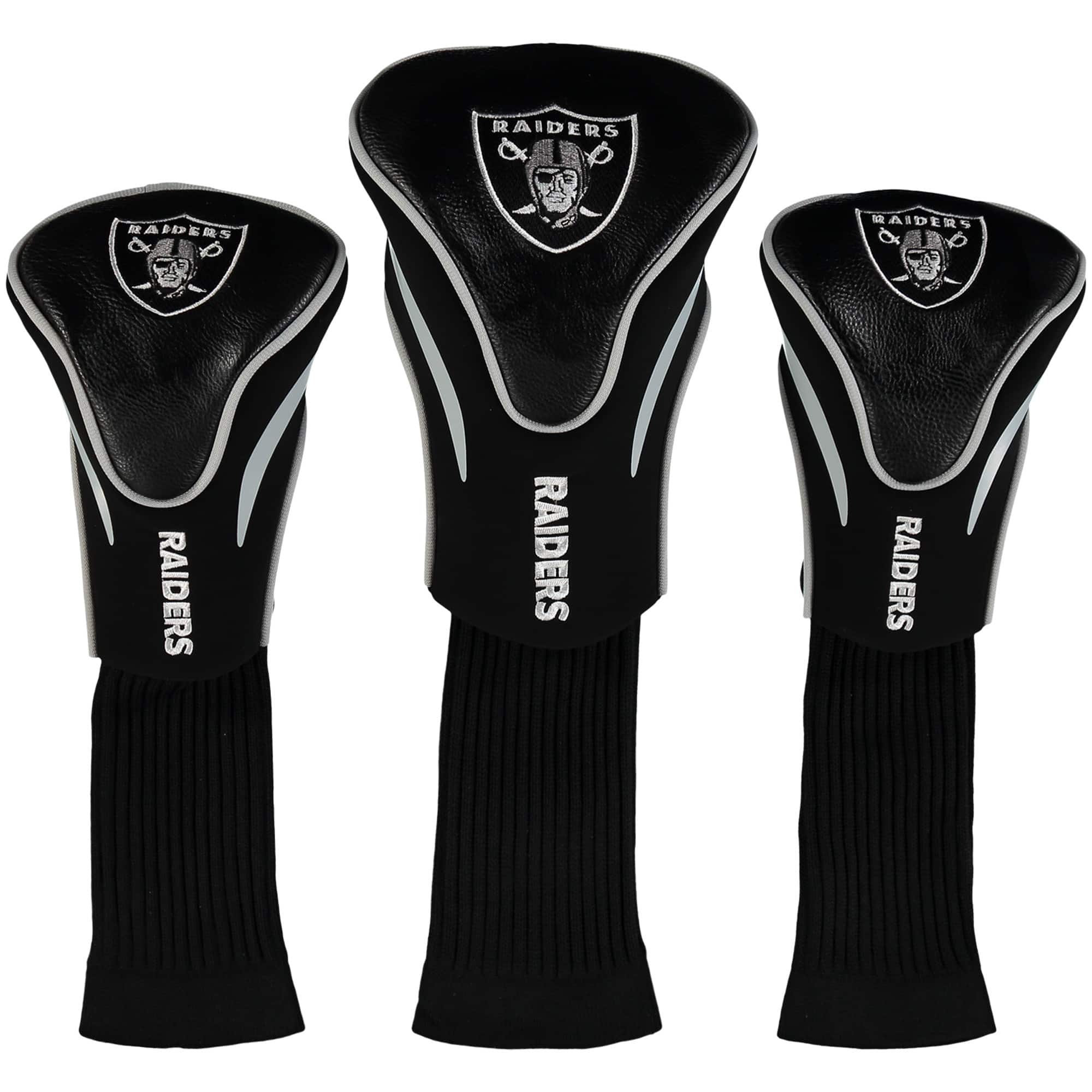 Team Group Team - Las Vegas Raiders 3-Pack Contour Club Head Covers ...