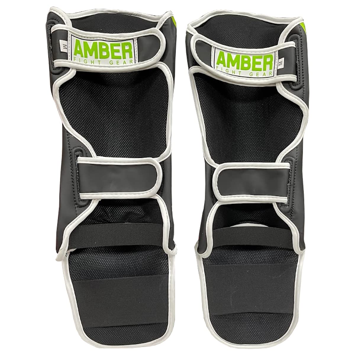 Amber Sporting Goods Pro Style Competition Muay Thai Shin Guards with ...