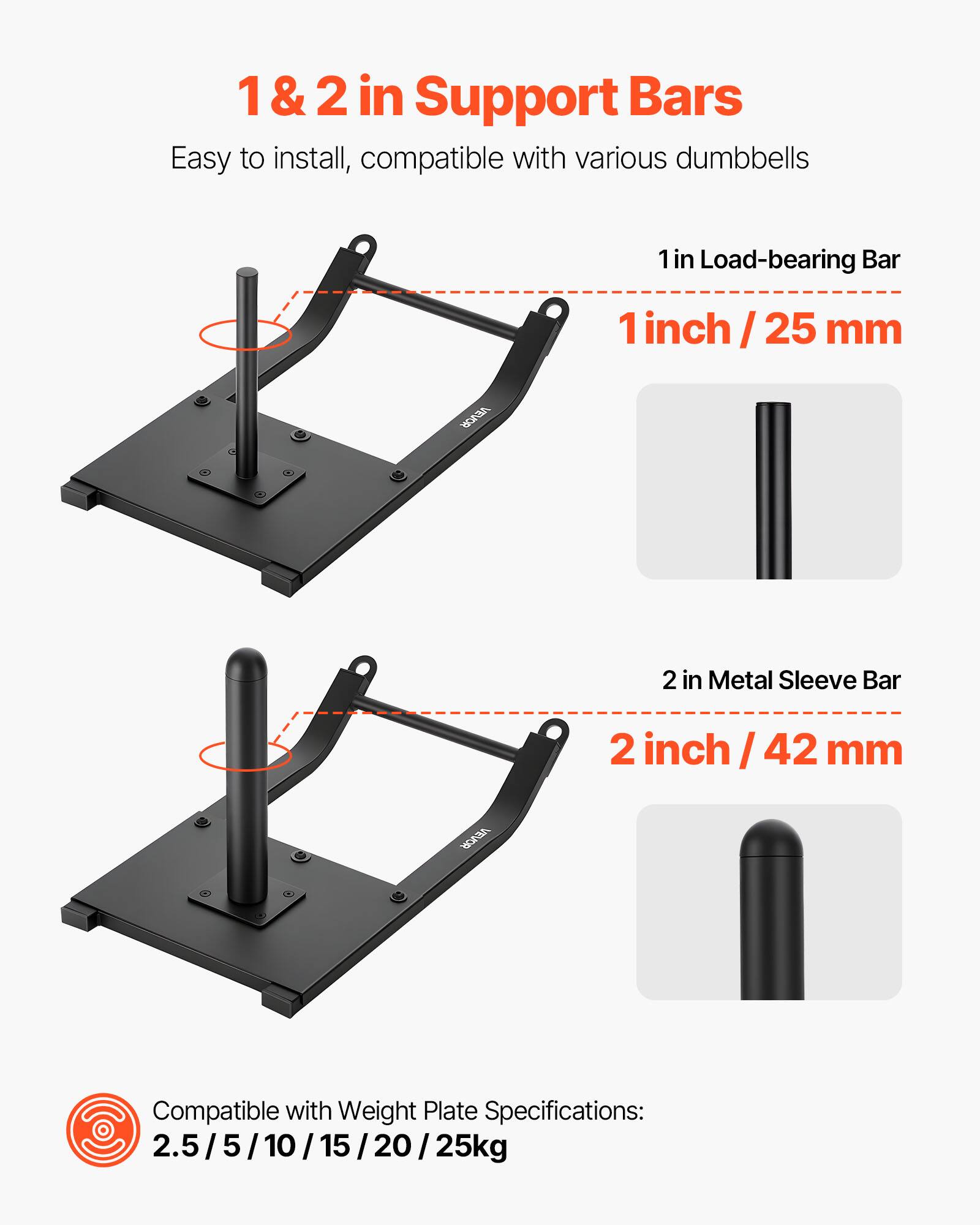 VEVOR Weight Sled, Steel Power Sled,Fitness Strength Training Sleds for ...