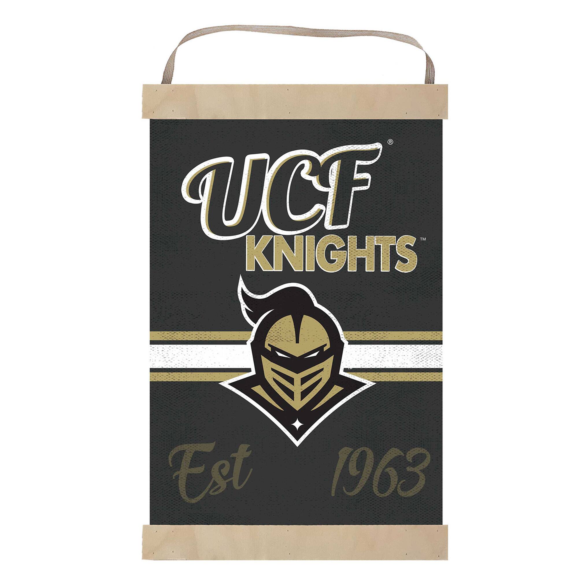 Jardine UCF Knights 12'' x 20'' Fight Song Banner Sign Black 4966558 ...