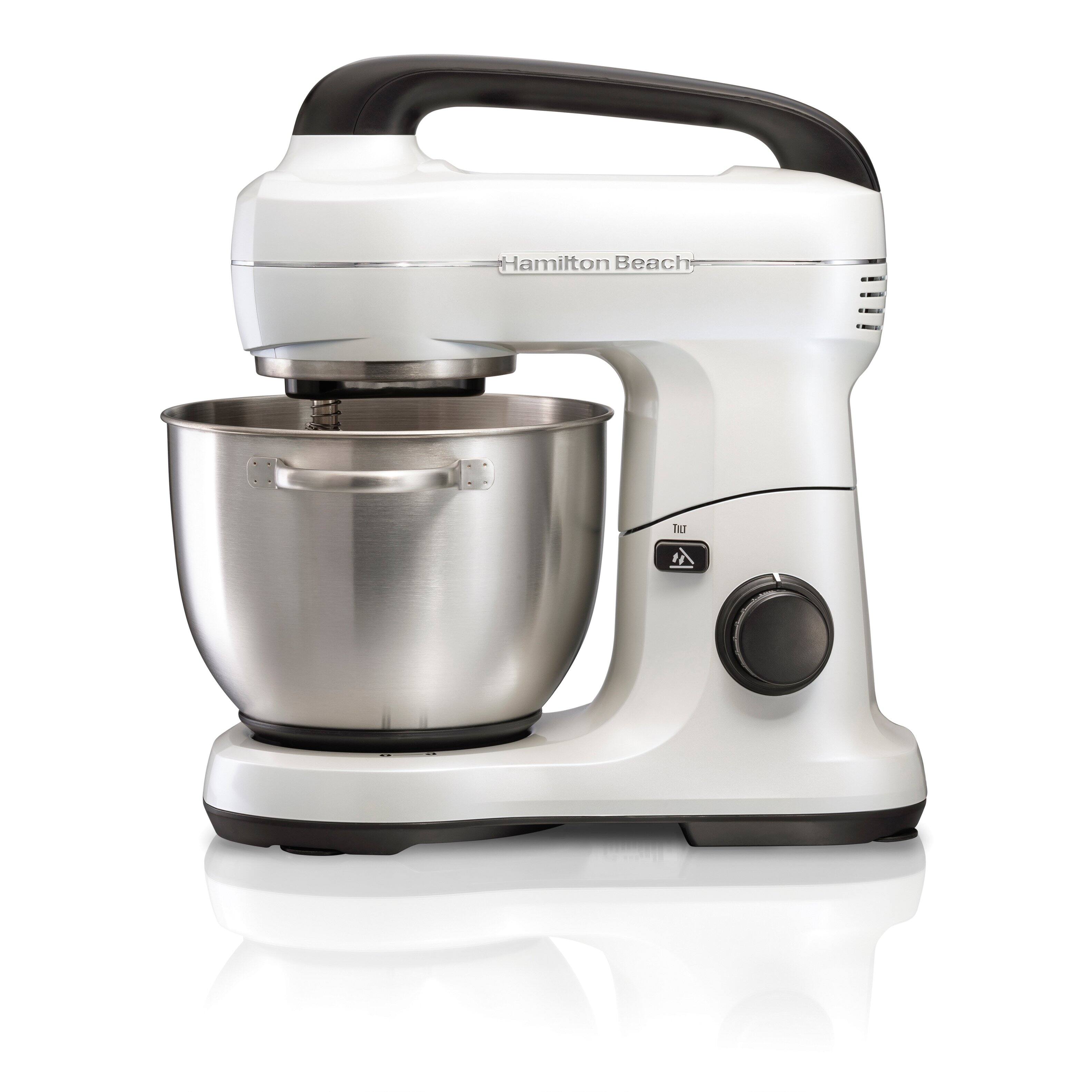 Customer Reviews: Hamilton Beach 300 Watt 7 Speed Stand Mixer White ...