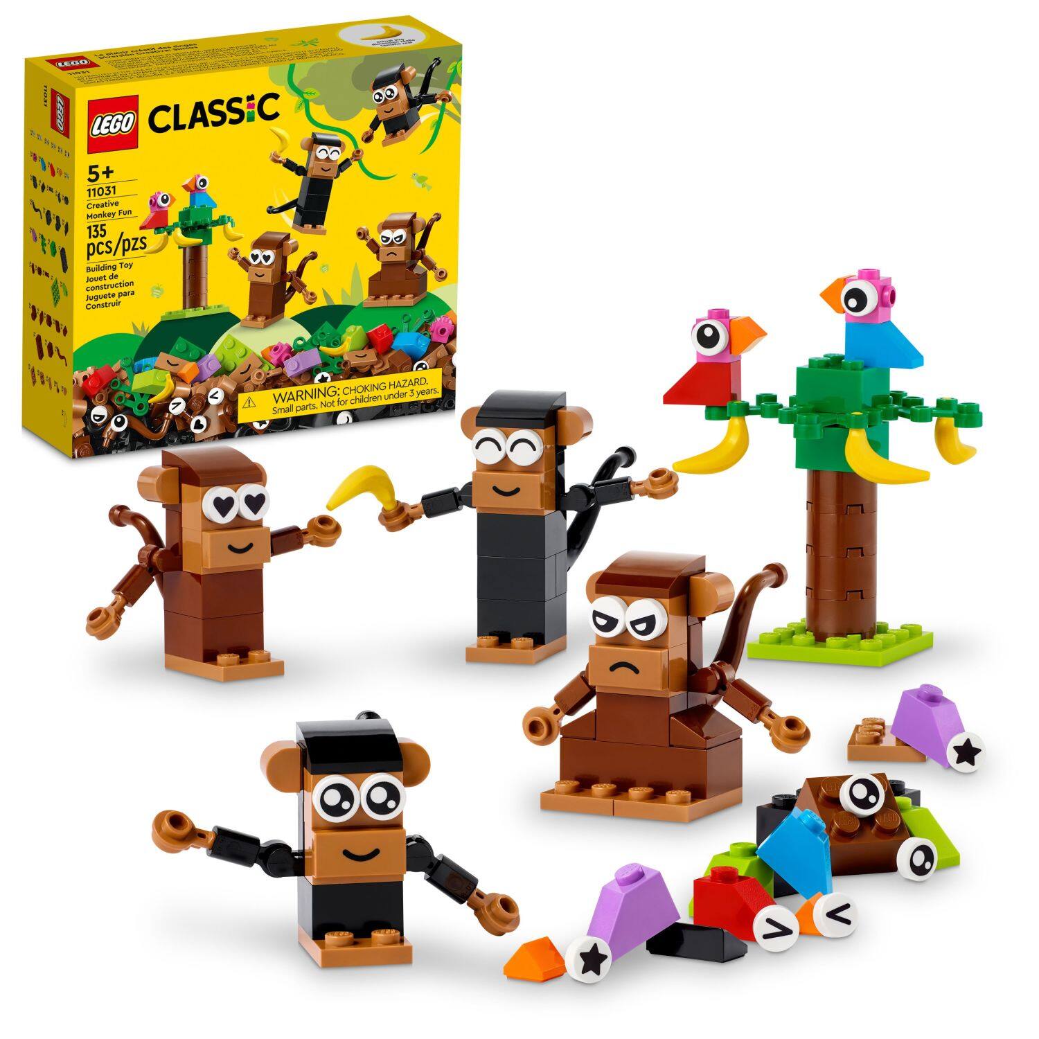Customer Reviews: LEGO Classic Creative Monkey Fun 11031 6431209 - Best Buy