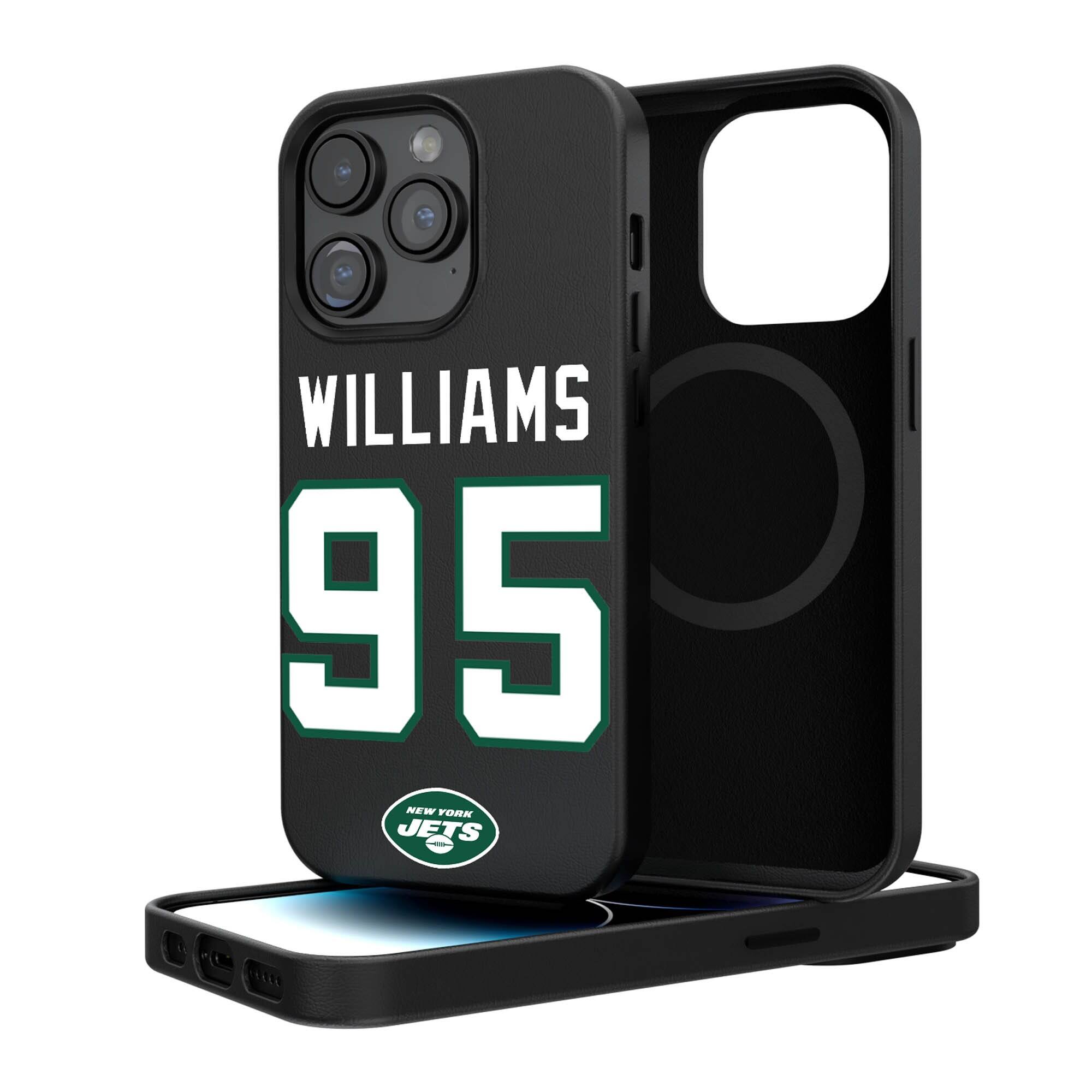 Keyscaper NFL New York Jets Quinnen Williams iPhone Magnetic Bump Case ...